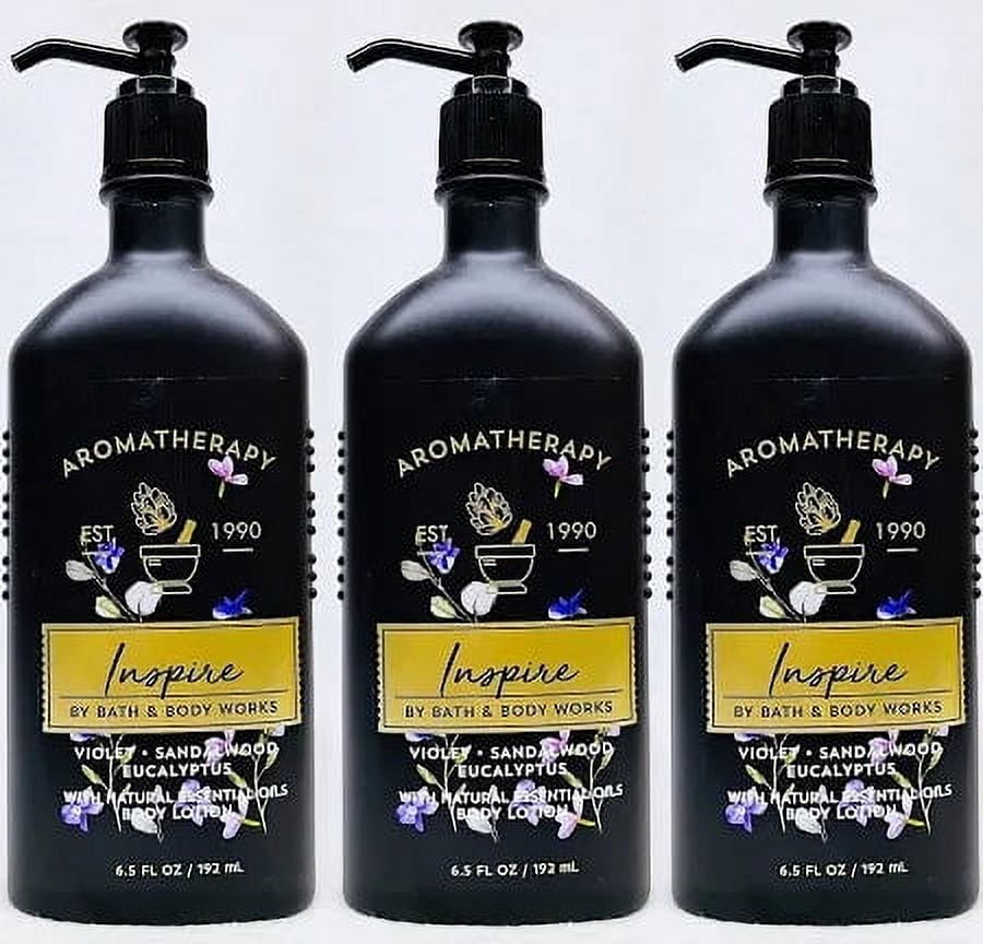 Bath And Body Works Aromatherapy Inspire Violet Sandalwood Eucalyptus
