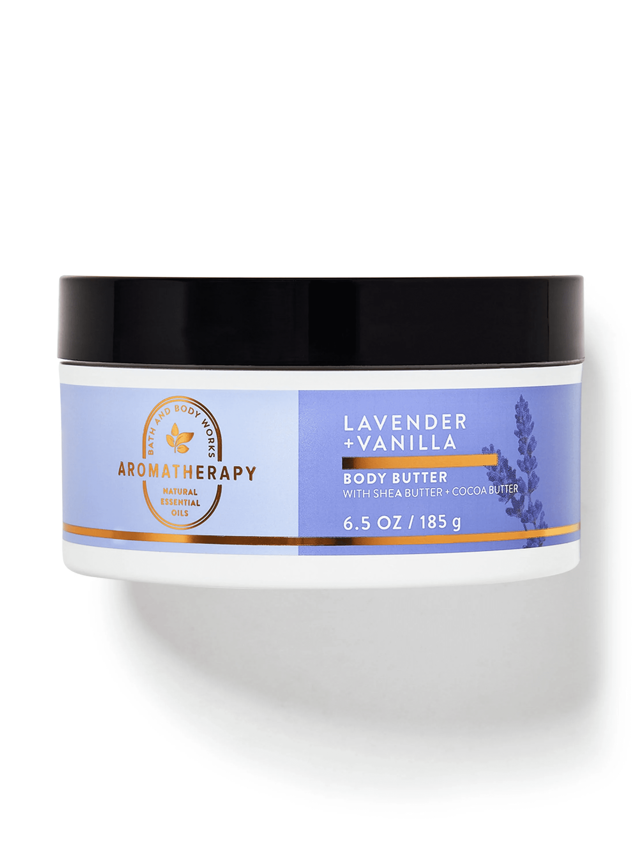 Bath & Body Works Aromatherapy Lavender & Vanilla Body Butter, 6.5 oz ...