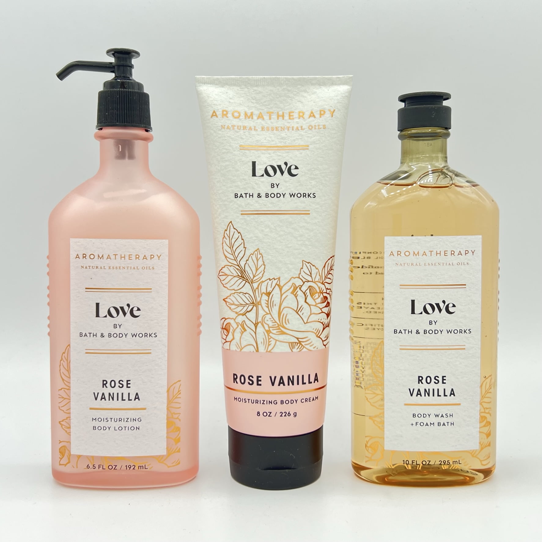 Bath And Body Works Aromatherapy Love Rose Vanilla 6 5oz Moisturizing