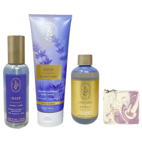 Bath & Body Works Aromatherapy Sleep Lavender + Vanilla Ultimate ...