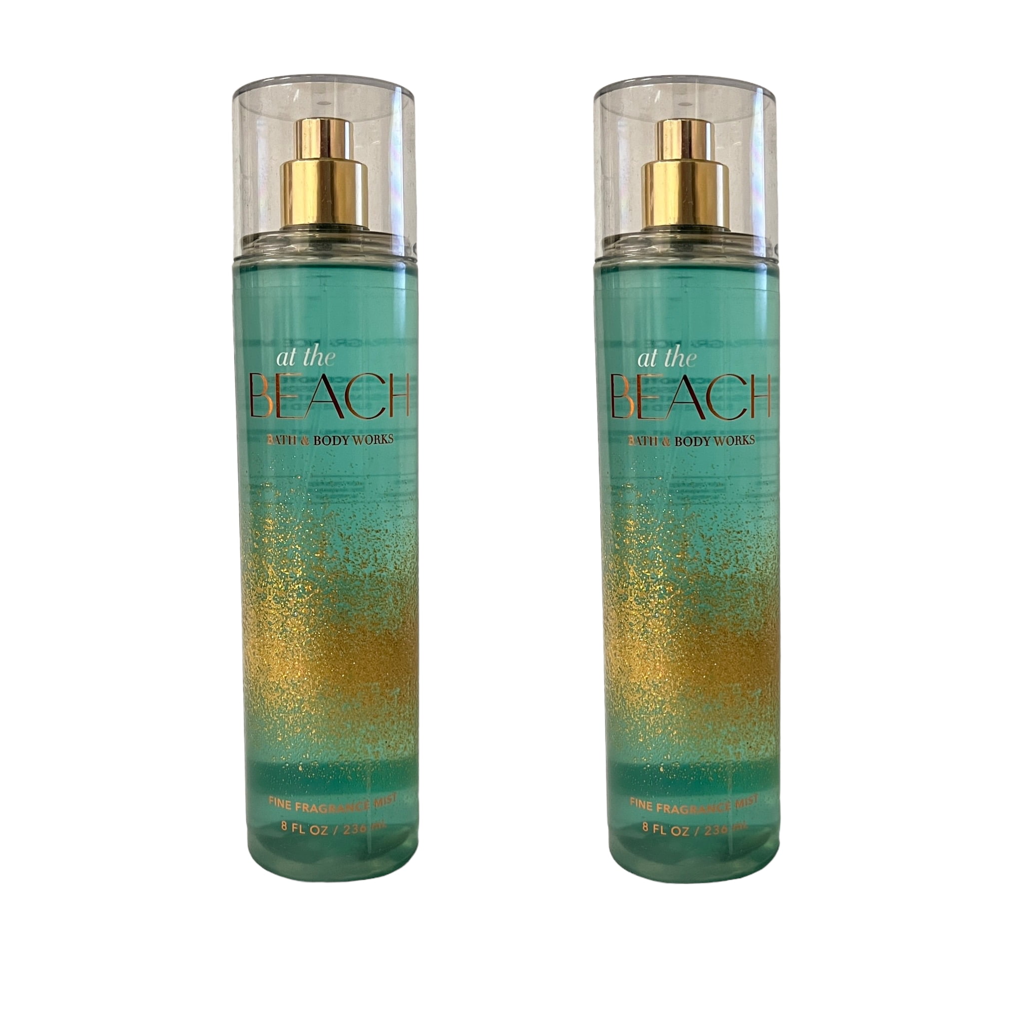 Bath & Body Works At the Beach Fine Fragrance Mist Set 2 Pack 8 fl oz ...