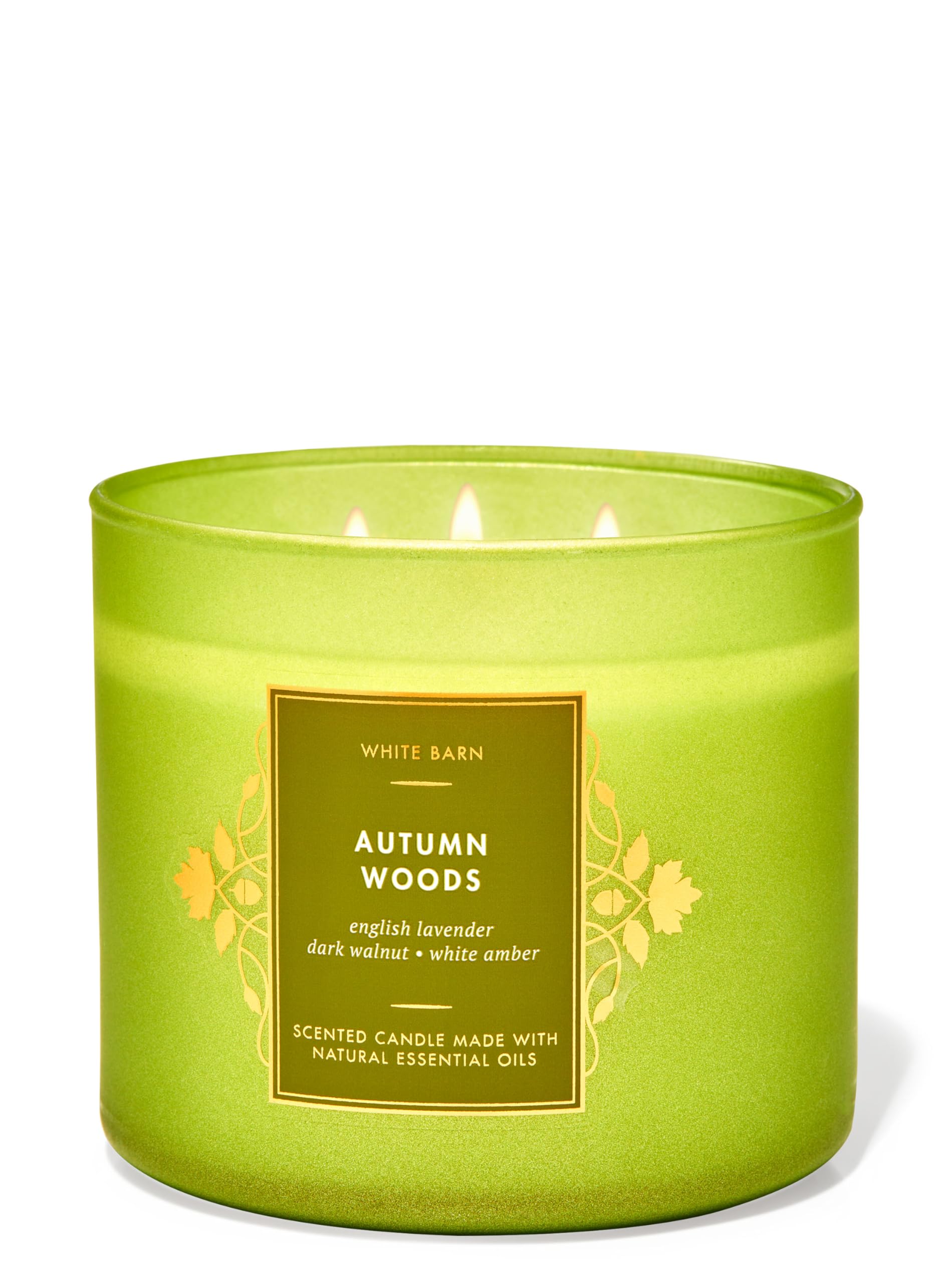 Bath & Body Works Autumn Woods 3-Wick Candle 411G - Walmart.com