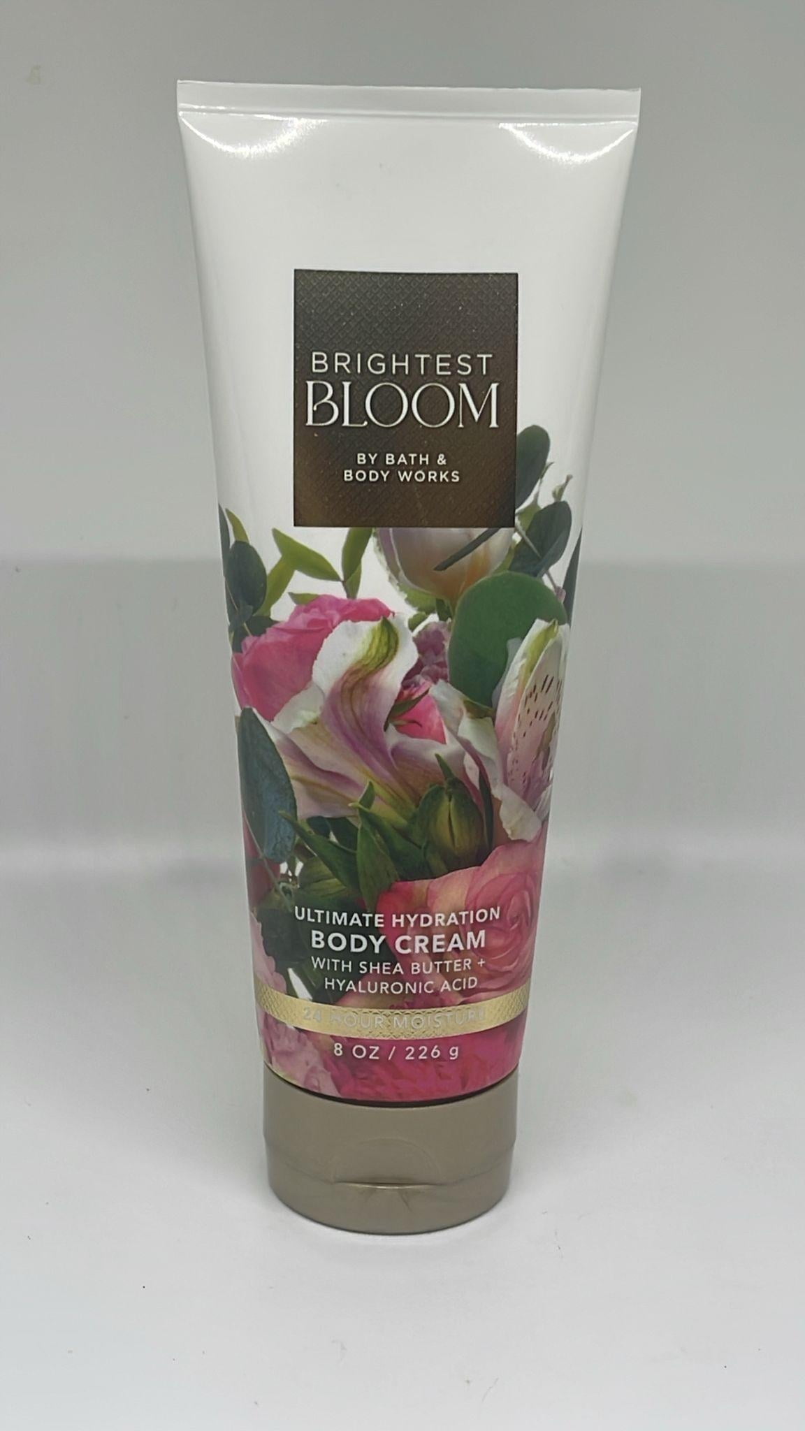 Bath & Body Works BRIGHTEST BLOOM Ultimate Hydration Body Cream 8oz ...
