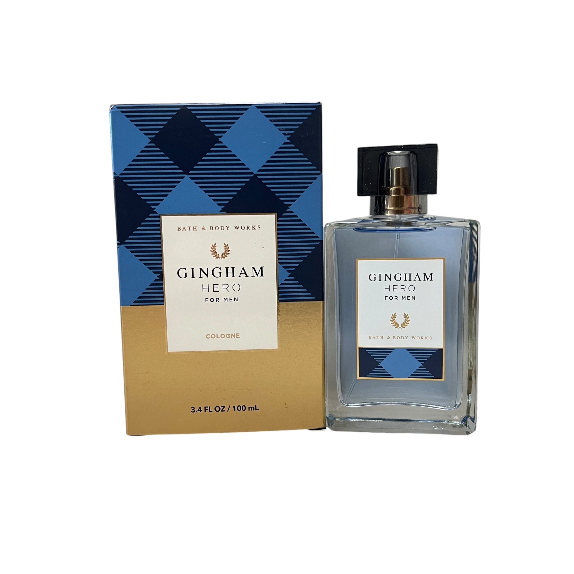 Bath & Body Works Gingham Hero Men's Cologne, 3.4 oz, Cardamom, Vetiver ...