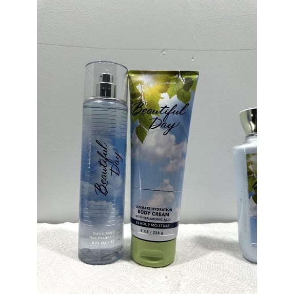 Bath & Body Works Beautiful Day 2 Piece Gift Set (Fine Fragrance Mist 8 ...