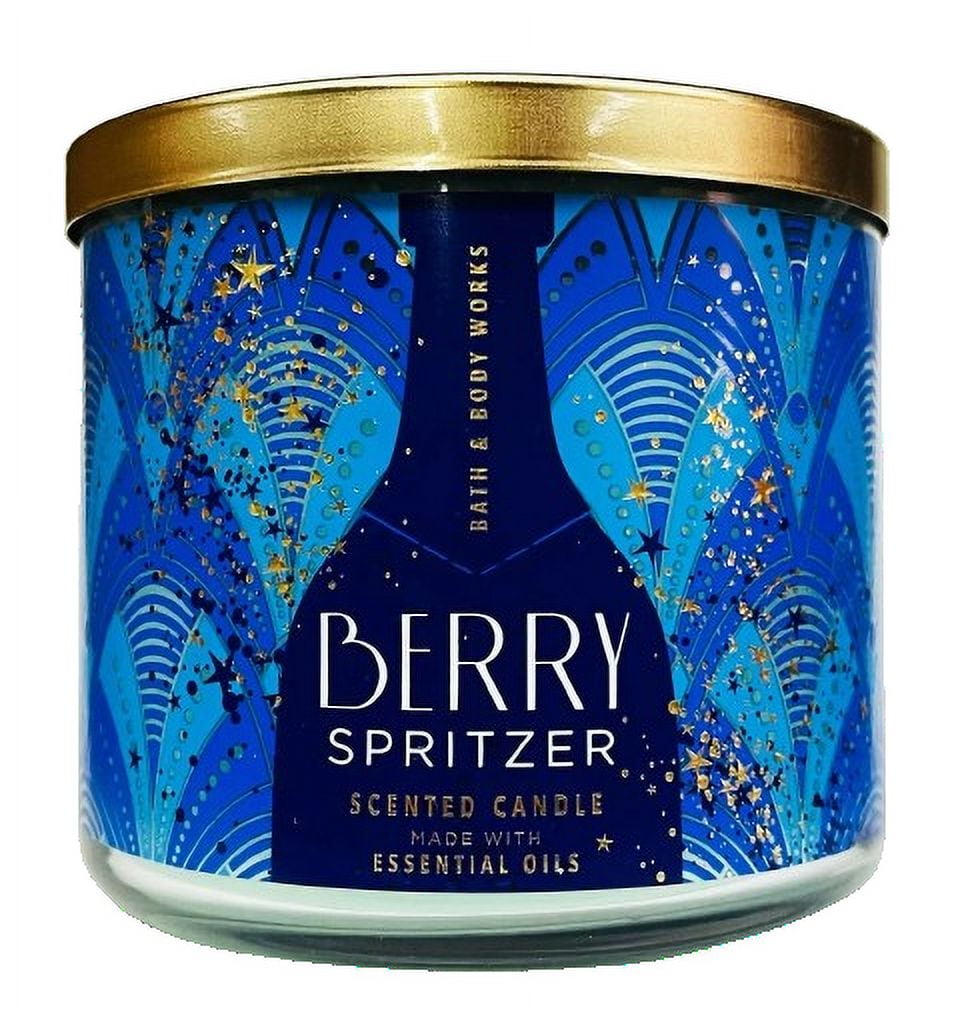 Bath & Body Works Berry Spritzer 3-Wick Scented Candle - Walmart.com