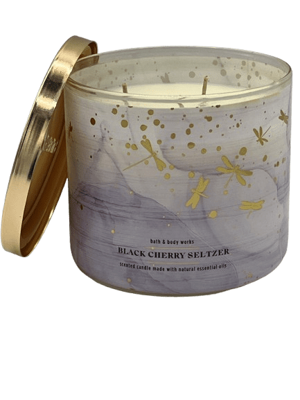 Bath & Body Works Black Cherry Seltzer 3 Wick Candle - Walmart.com
