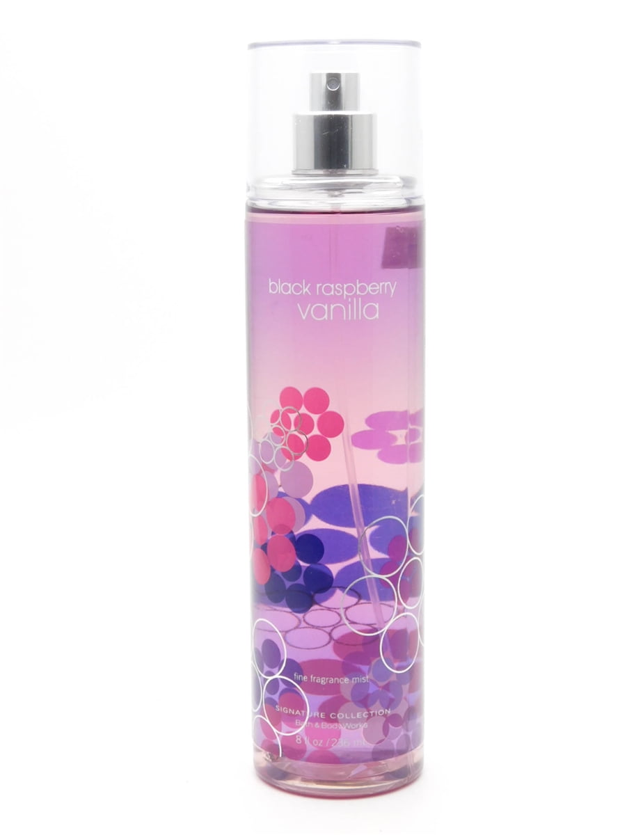 Bath & Body Works Black Raspberry Vanilla Fine Fragrance Mist 8 fl oz ...