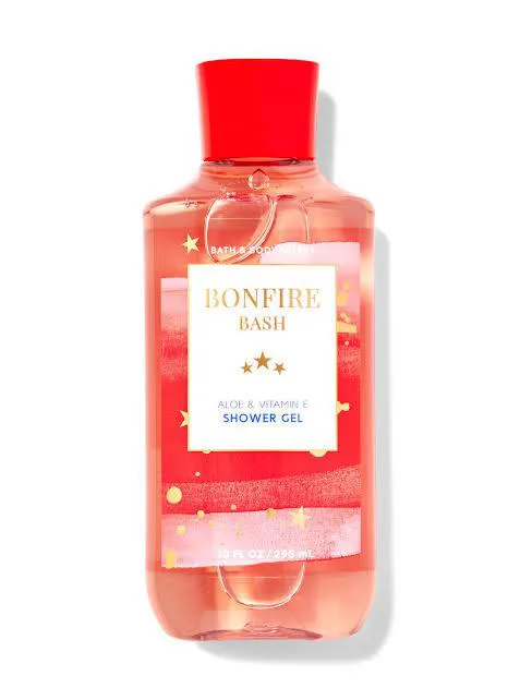 Bath & Body Works ~ Bonfire Bash ~ Body Wash Shower Gel Aloe & Vitamin E 10 fl oz - Walmart.com