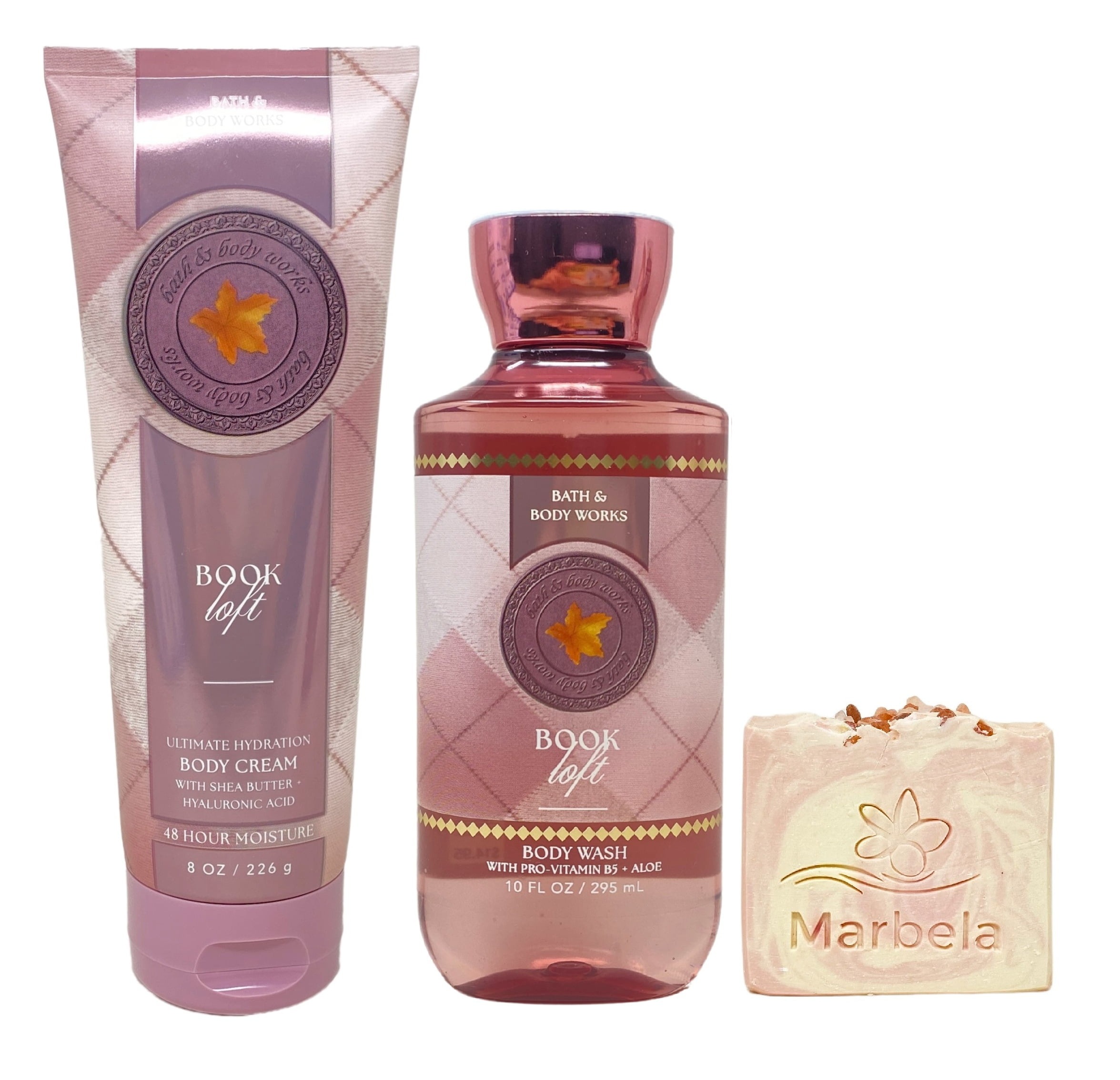Bath & Body Works Book Loft Body Cream and Body Wash Duo Set with a ...