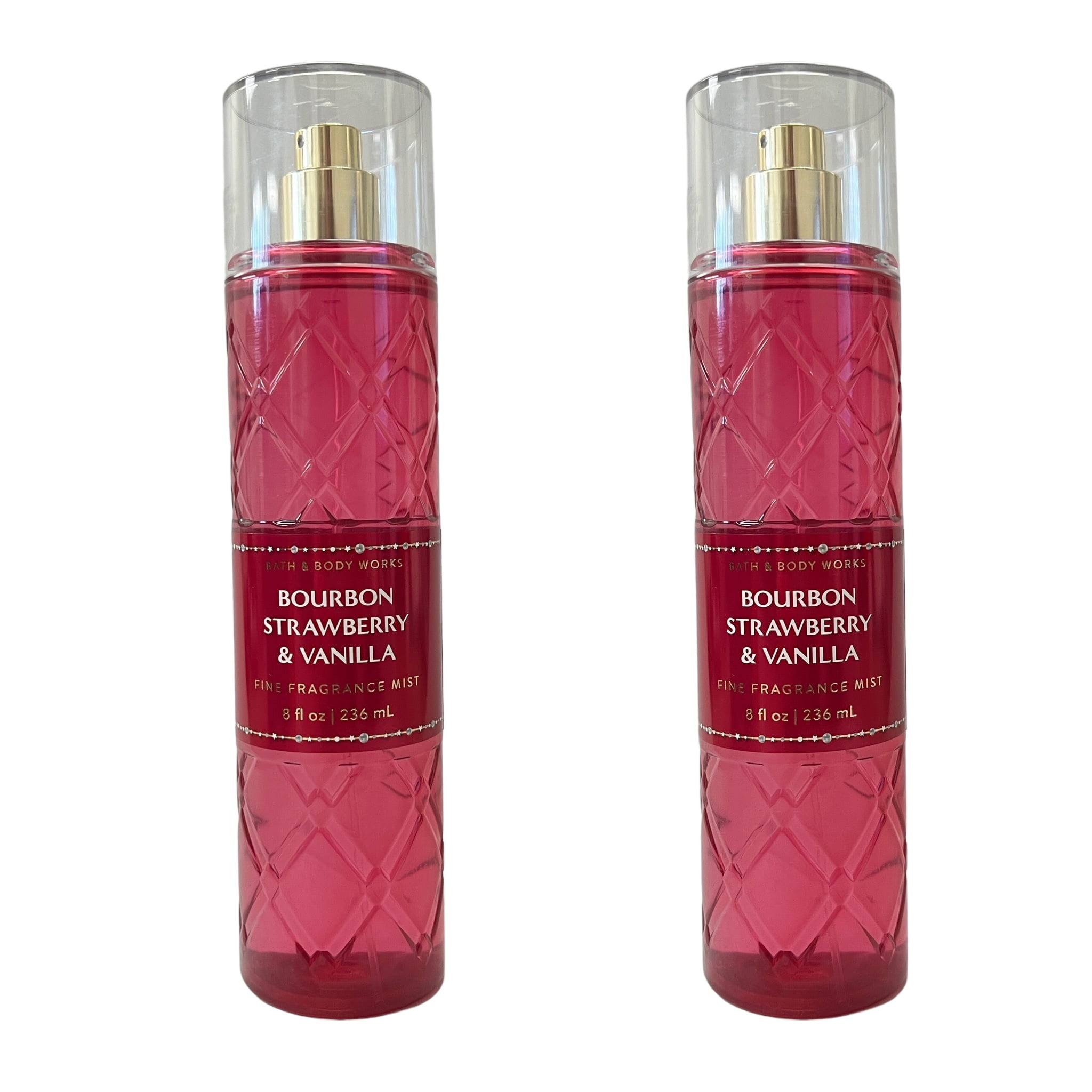 Bath & Body Works Bourbon Strawberry & Vanilla Fine Fragrance Mist 8 fl ...