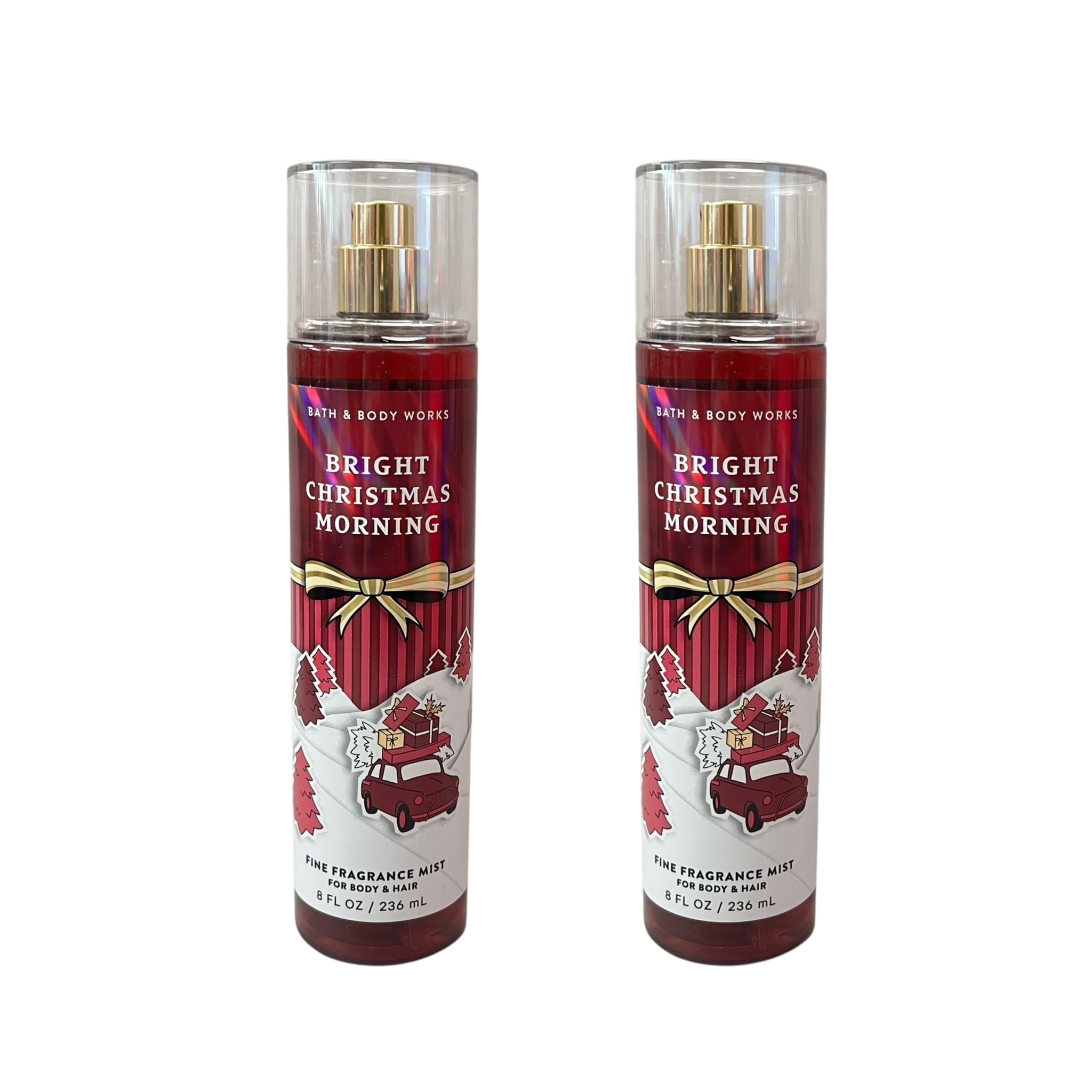 Bath & Body Works Bright Christmas Morning Mist 8 fl oz 2 Pack ...