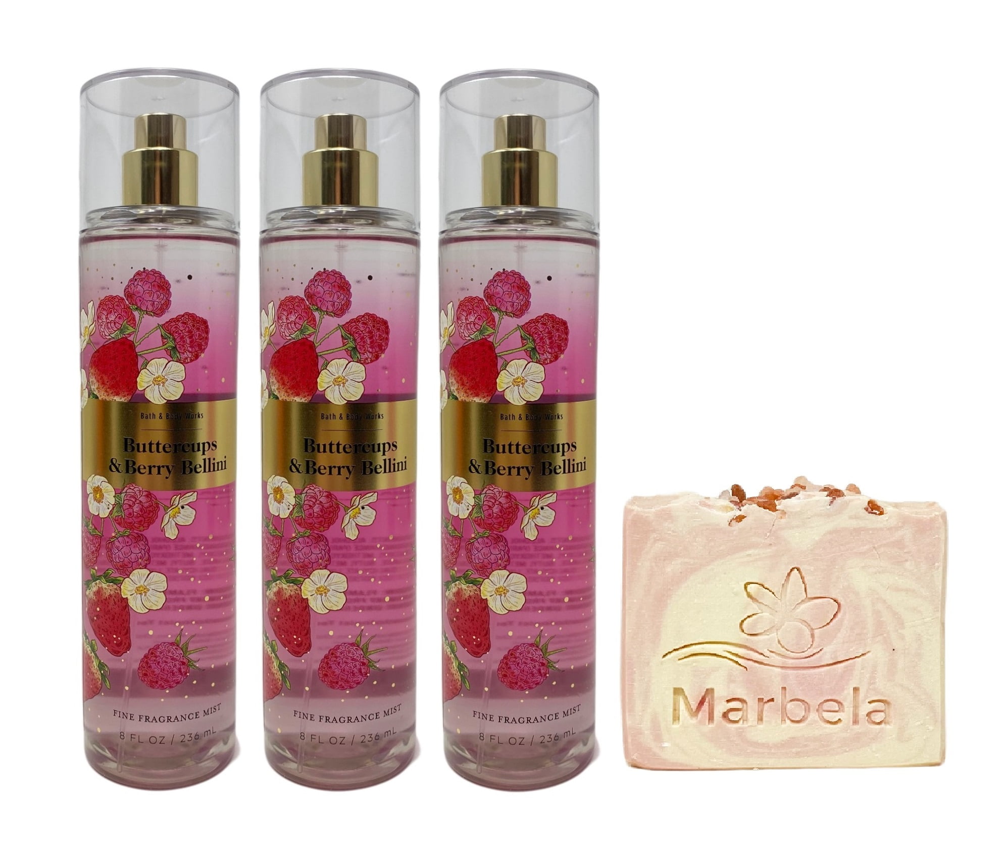 Bath & Body Works Buttercups & Berry Bellini 3 Pack Australia | Ubuy