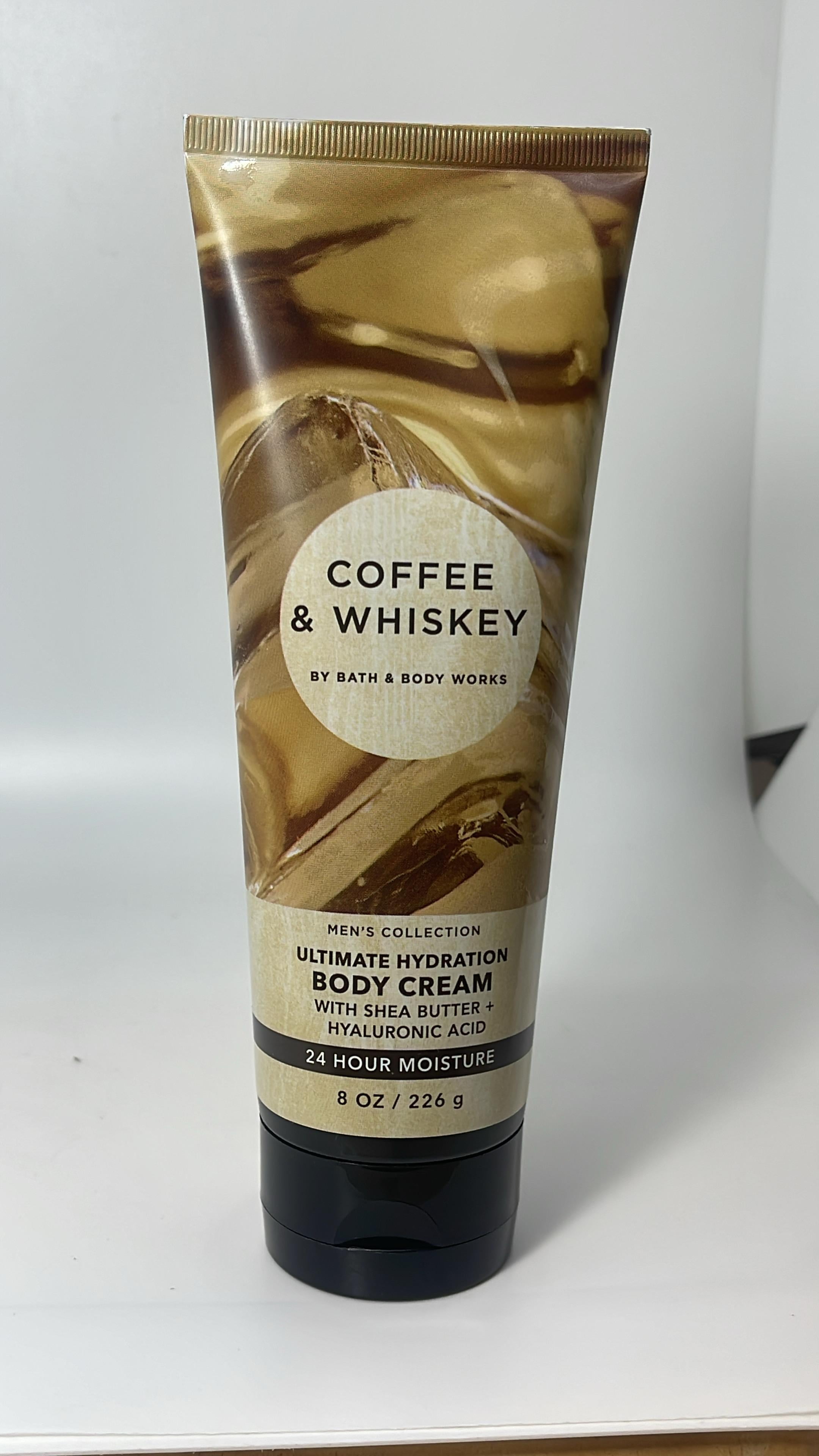 Bath & Body Works COFFEE & WHISKEY Ultimate Hydration Body Cream 8oz ...