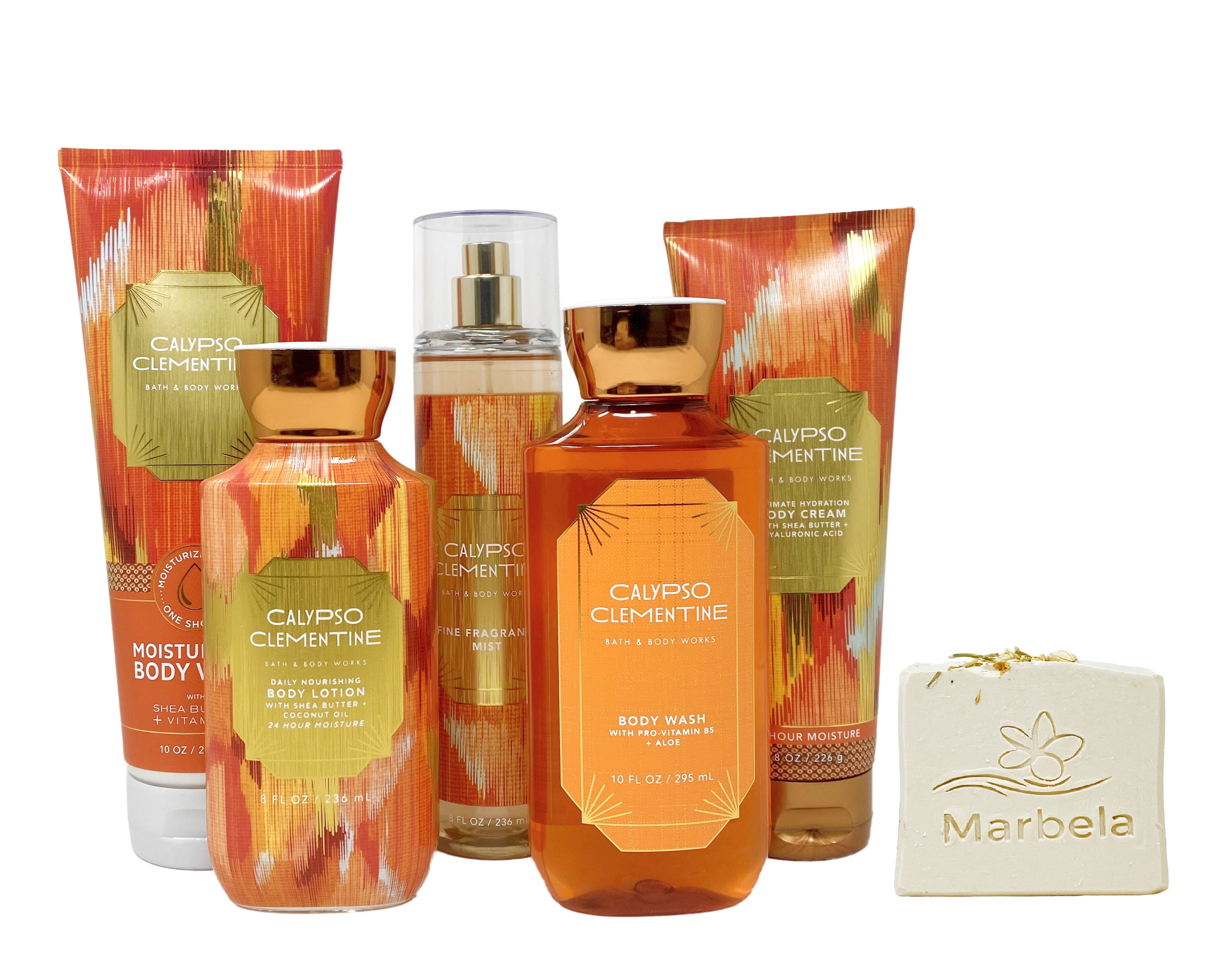 Bath & Body Works Calypso Clementine - Deluxe Gift Set - Fragrance Mist ...