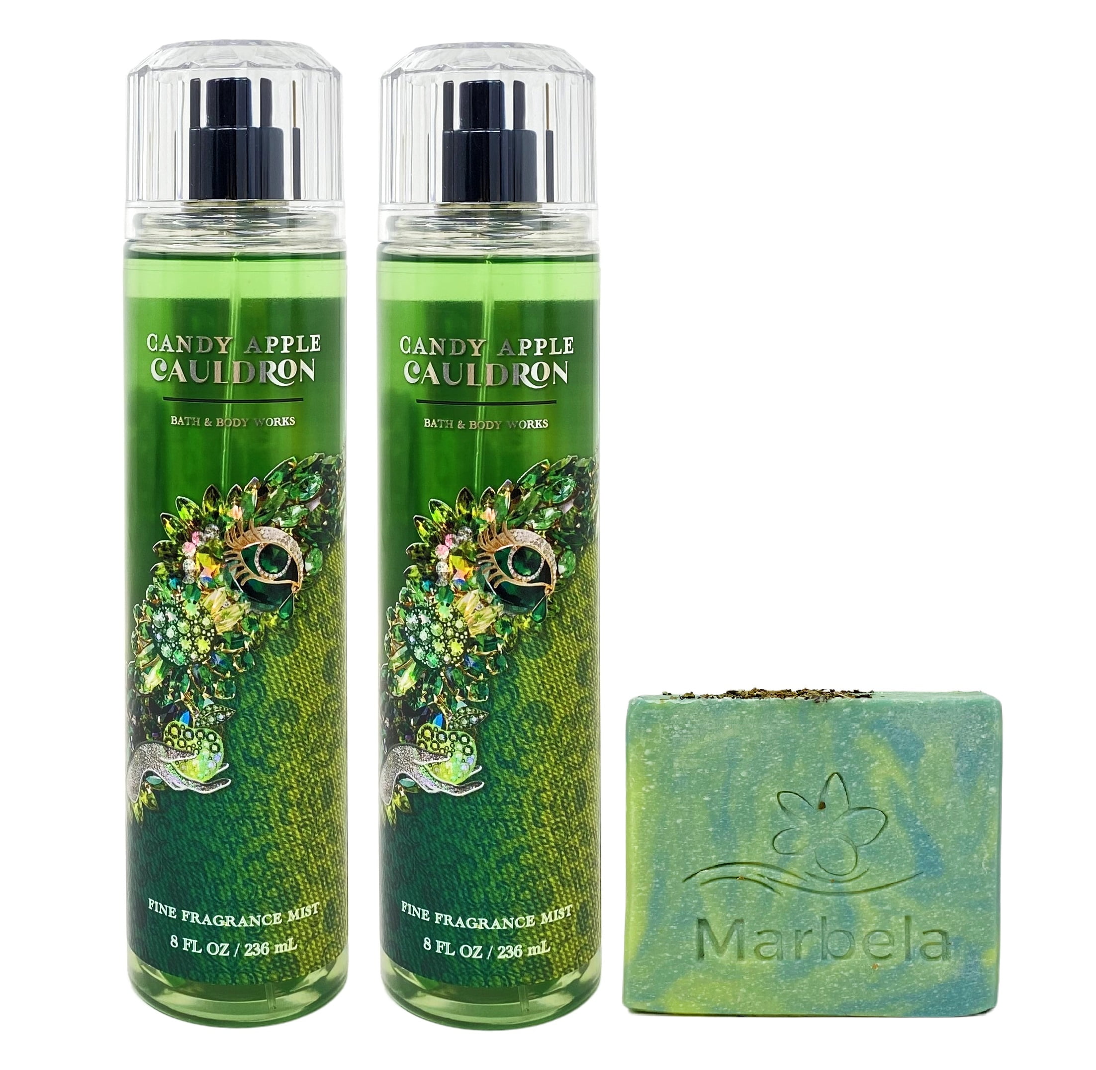 Bath & Body Works Candy Apple Cauldron 2 Pack Fragrance Mist Bundle ...