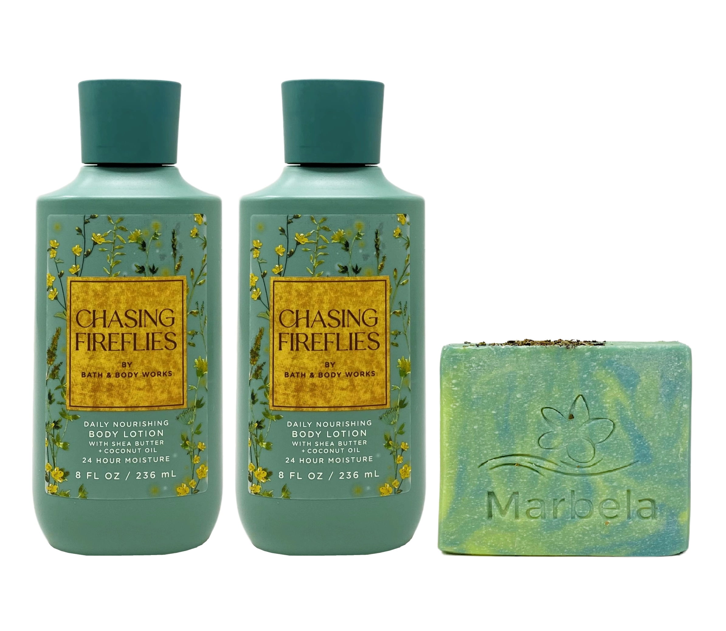 Bath & Body Works Chasing Fireflies 2 Pack Daily Nourishing Body Lotion ...