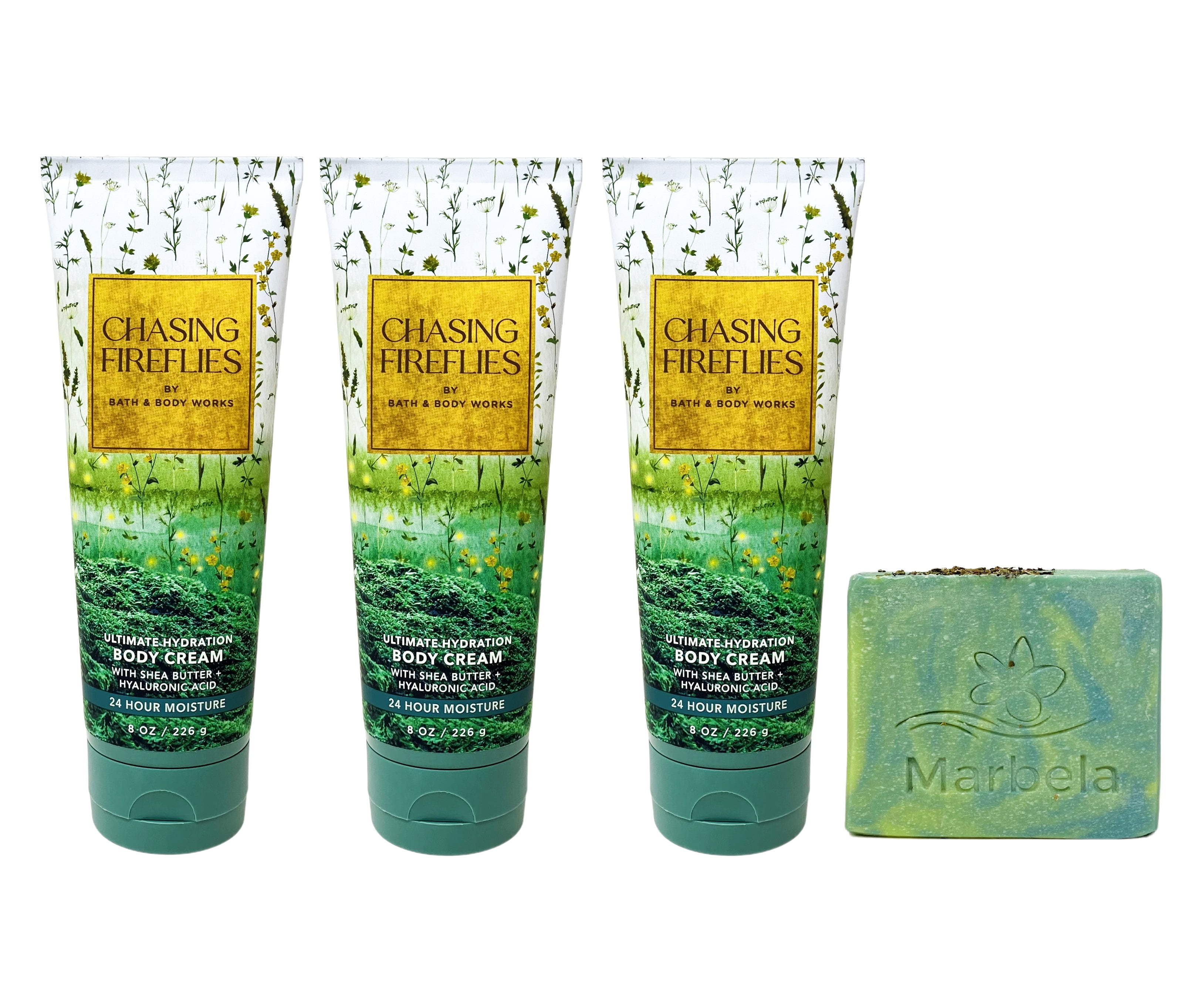 Bath & Body Works Chasing Fireflies 3 Pack Ultimate Hydration Body ...