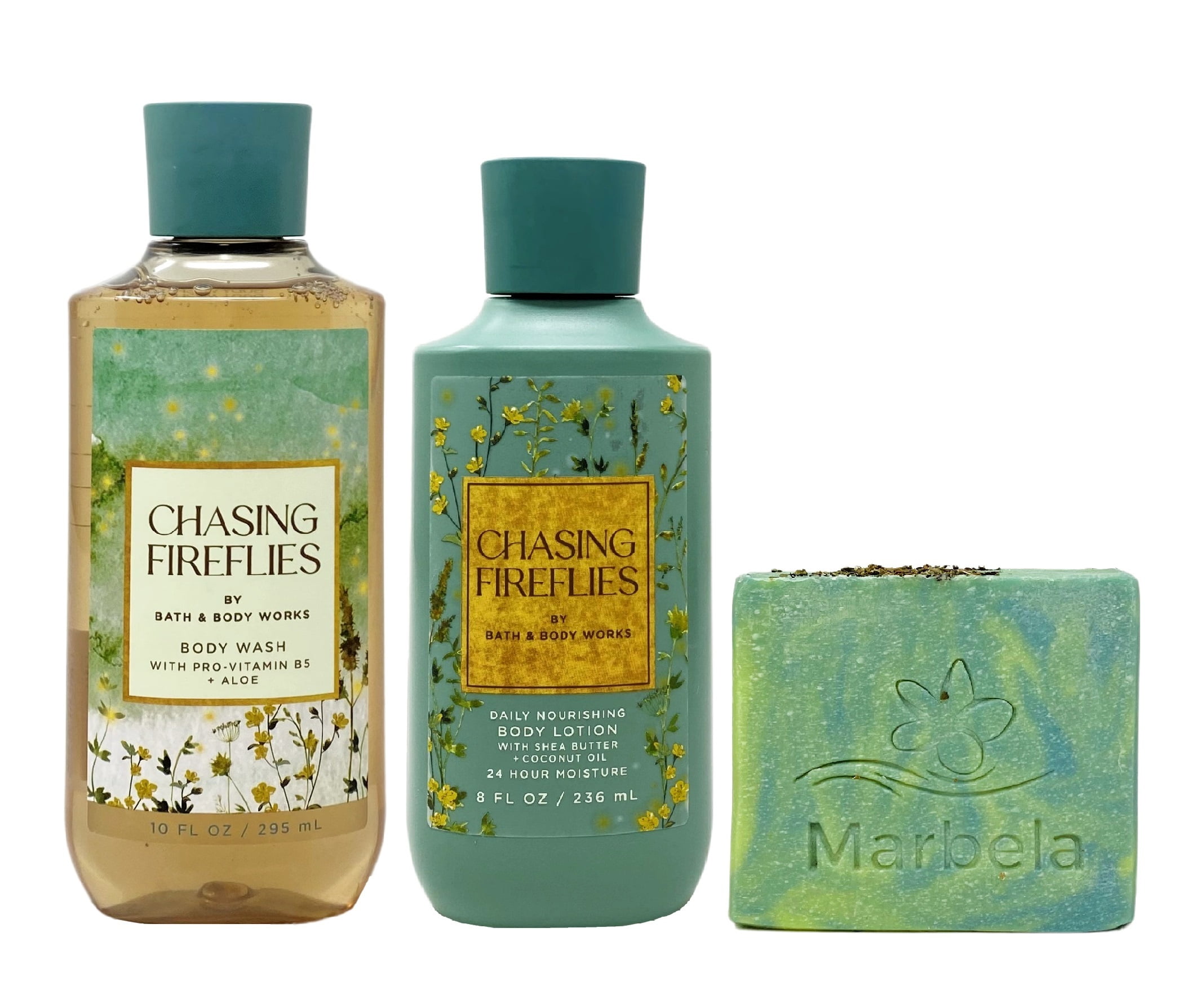 Bath & Body Works Chasing Fireflies Duo Bundle with a Marbela Fresh ...