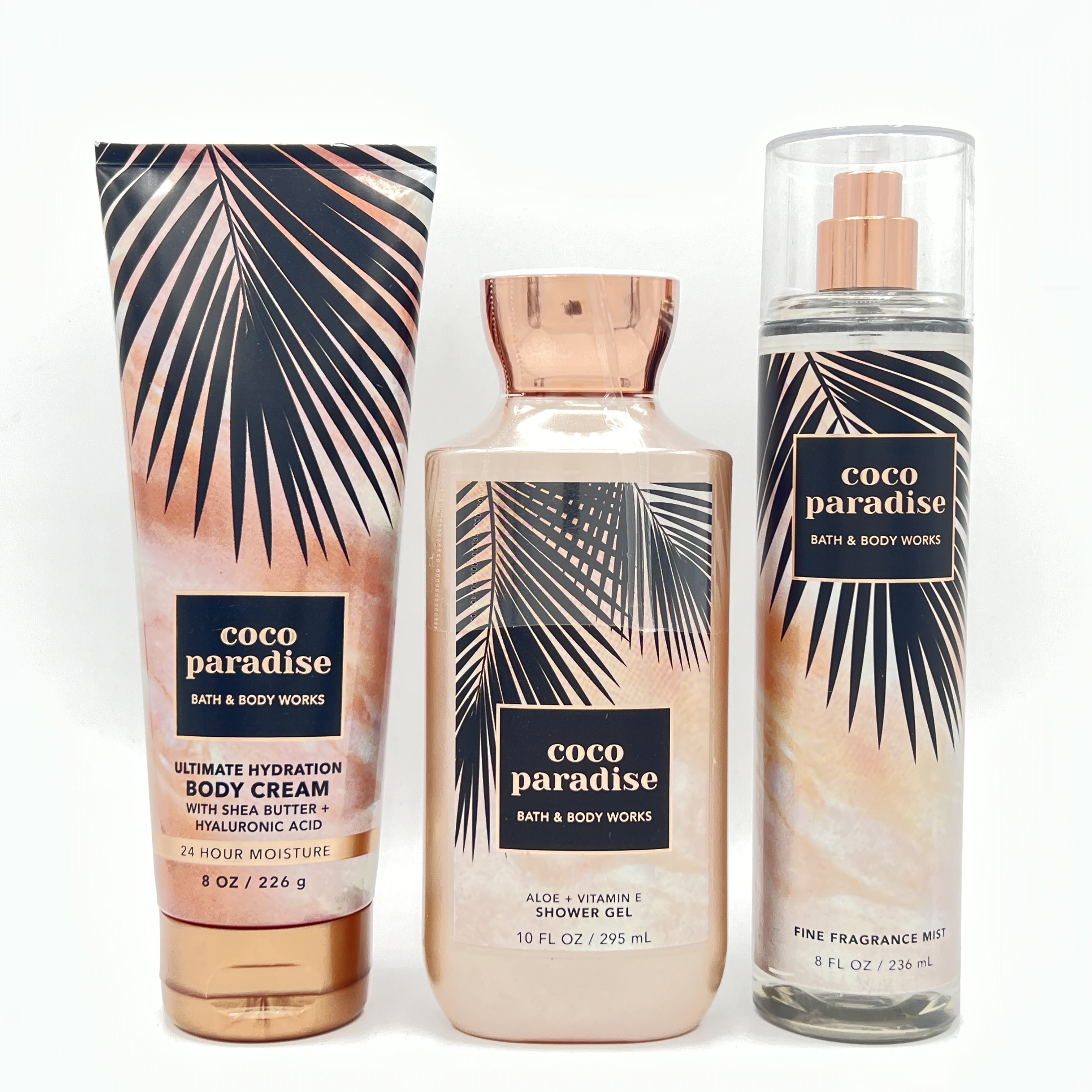 Bath And Body Works Coco Paradise Ultimate Hydration Body Cream Shower