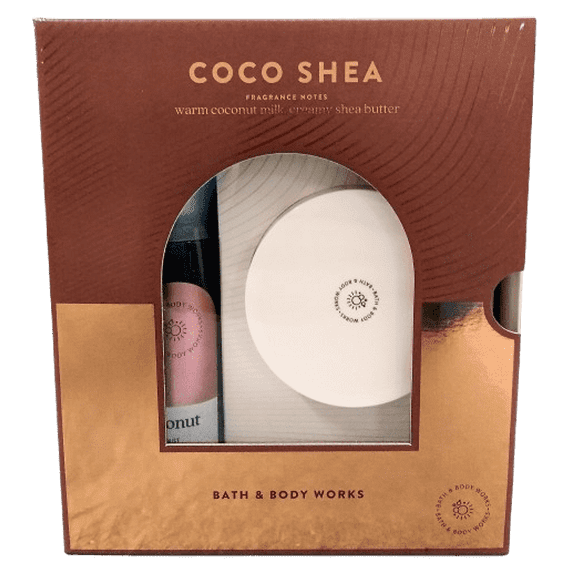 Bath & Body Works Coco Shea Fragrance Mist & Body Butter Box Set ...