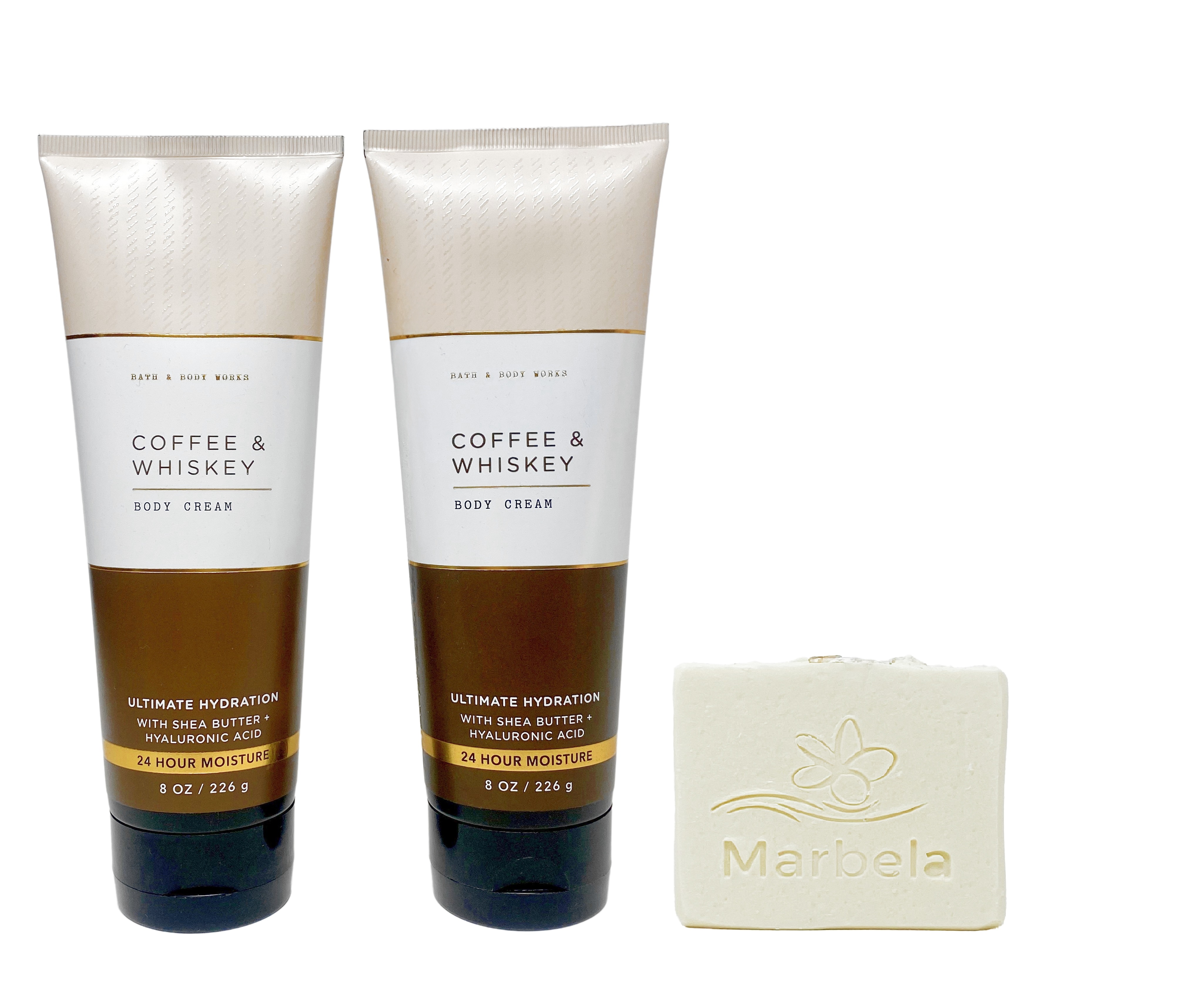 Bath & Body Works Coffee & Whiskey - Pack of Two - Body Cream With a ...