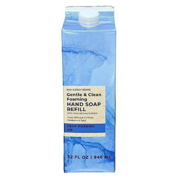 Bath & Body Works Crisp Morning Air Foaming Hand Soap, 32 fl oz ...