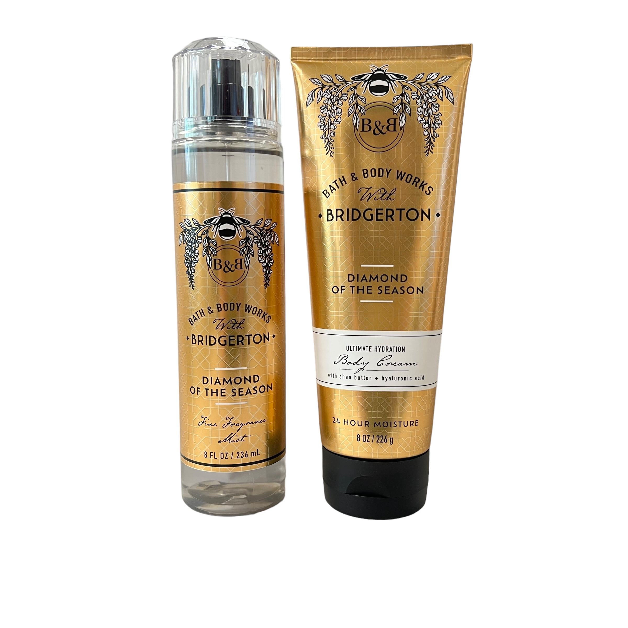 Bath & Body Works Diamond of the Season Mist & Body Cream Set - Walmart.com