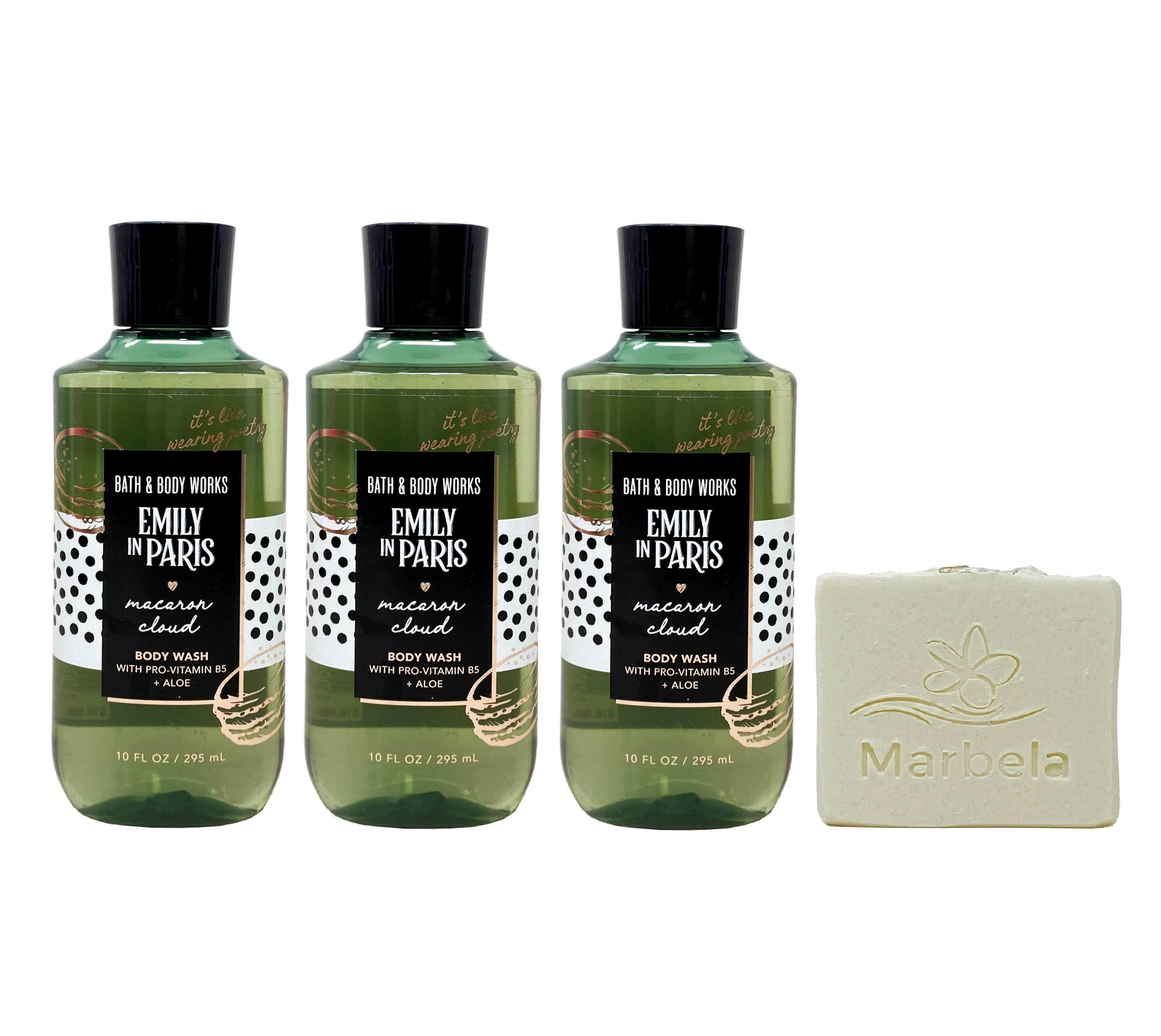 Bath & Body Works Emily In Paris - Macaron Cloud 3 Pack Body Wash ...