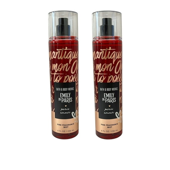 Bath & Body Works Emily In Paris Paris Amour Mist 8 fl oz 2 Pack ...