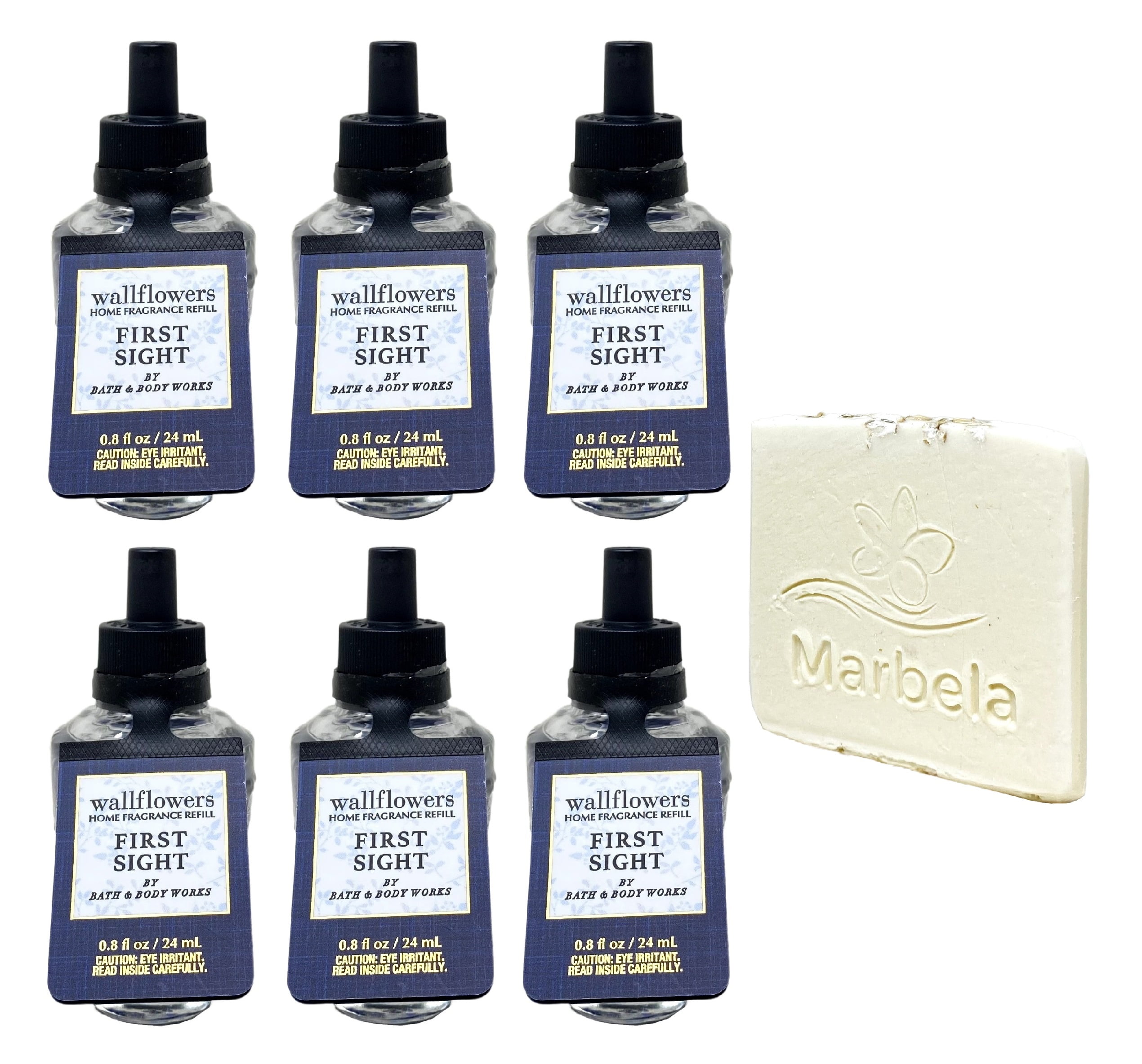 Bath & Body Works FIRST SIGHT Set of 6 Wallflowers Home Fragrance ...