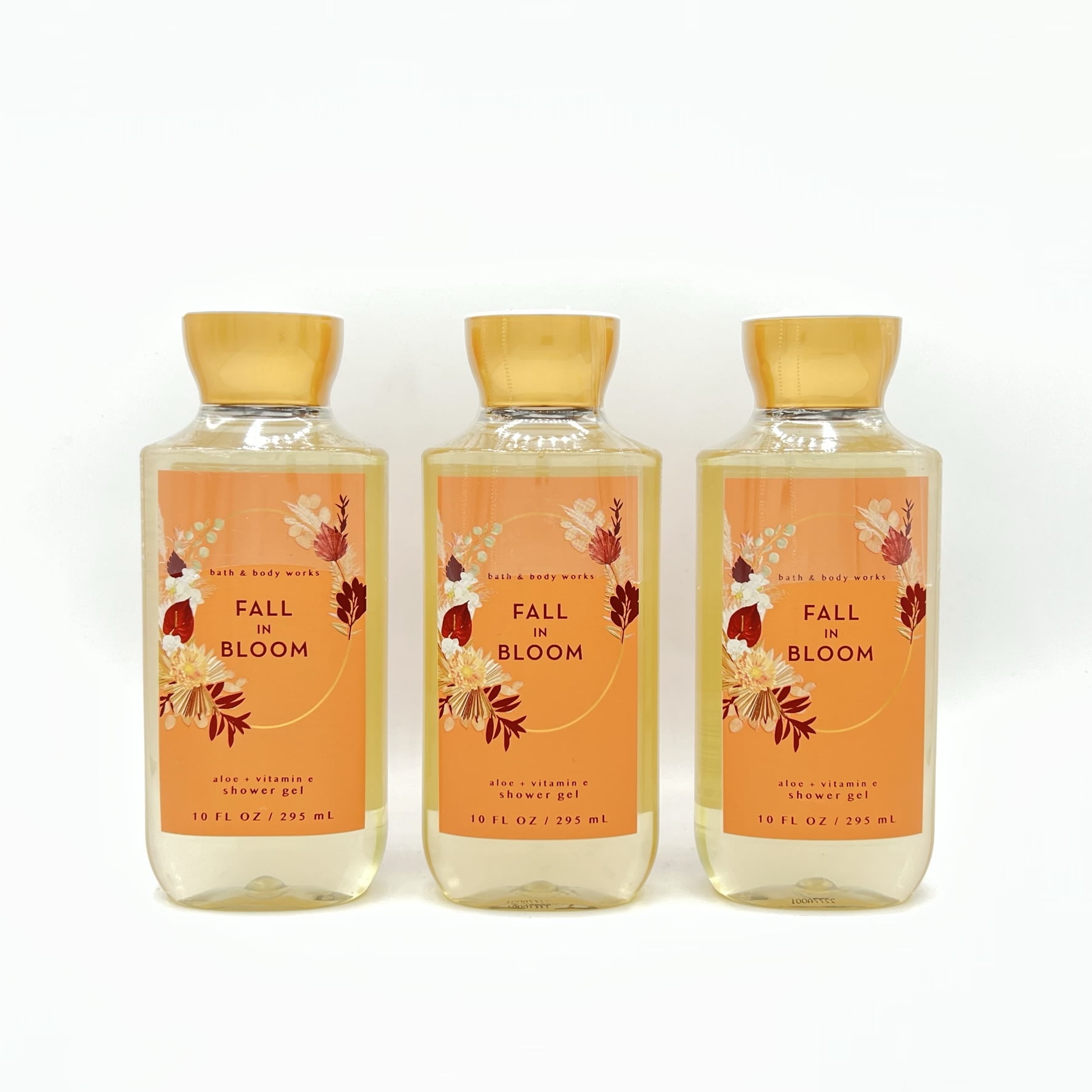Bath & Body Works Fall In Bloom 10oz Shower Gel 3-Piece Bundle ...
