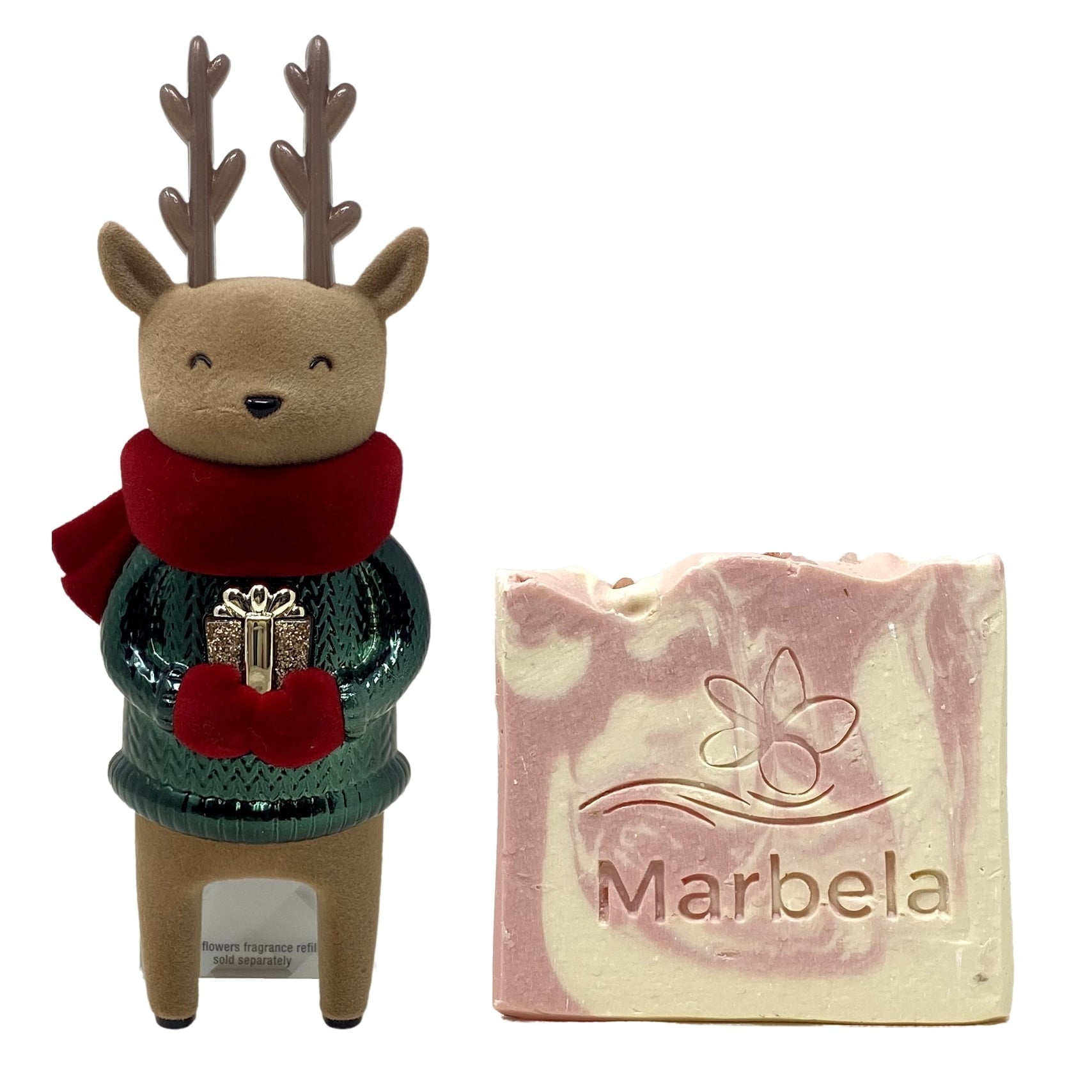 Bath & Body Works Festive Deer Wallflowers Fragrance Plug With a ...