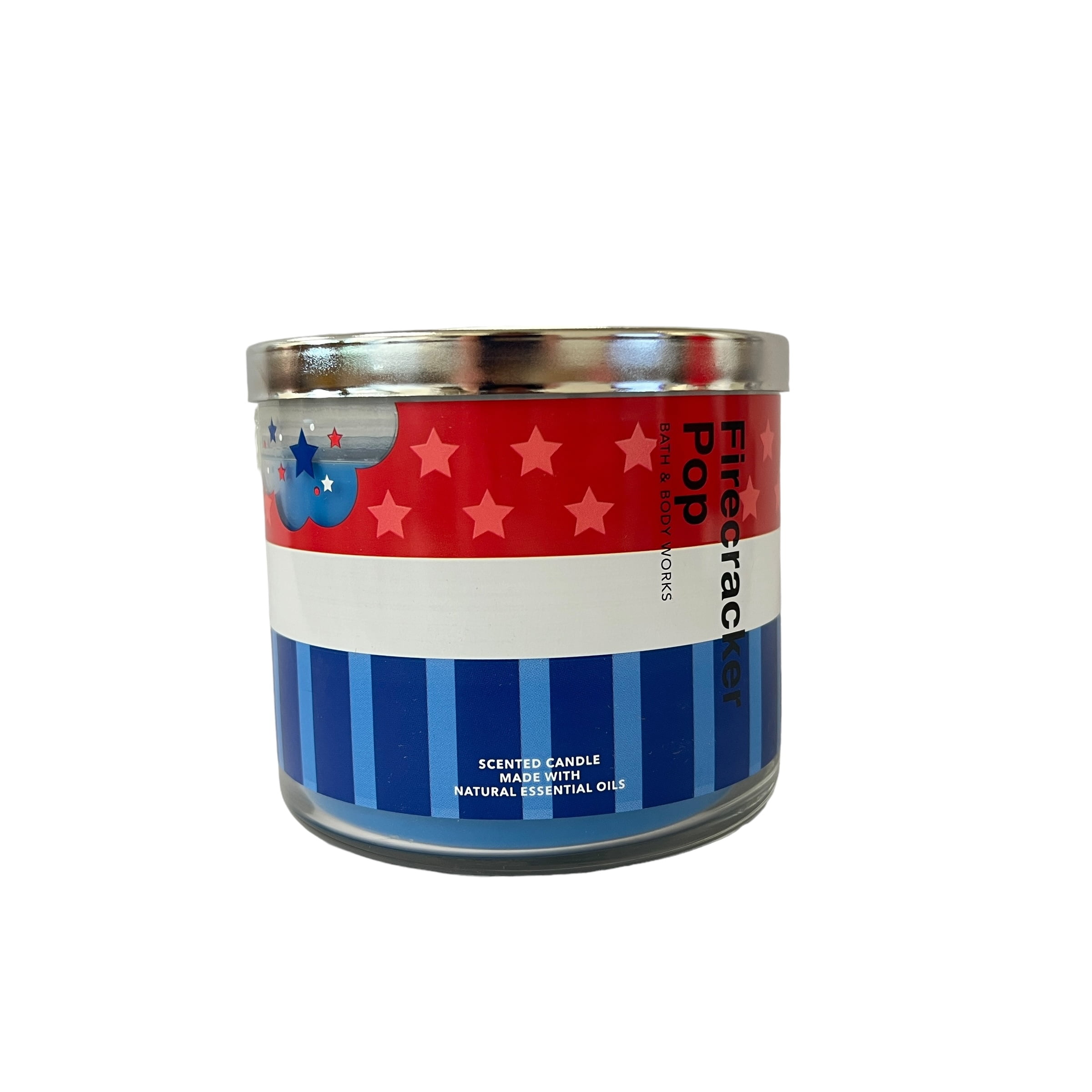 Bath & Body Works Firecracker Pop 3 Wick Scented Candle - Walmart.com