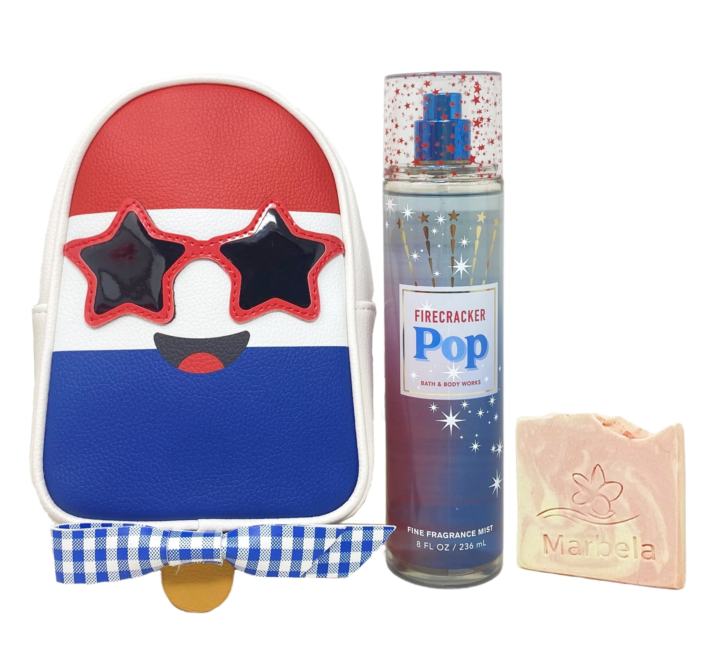 Bath & Body Works Firecracker Pop Fragrance Mist and Mini Backpack Gift ...