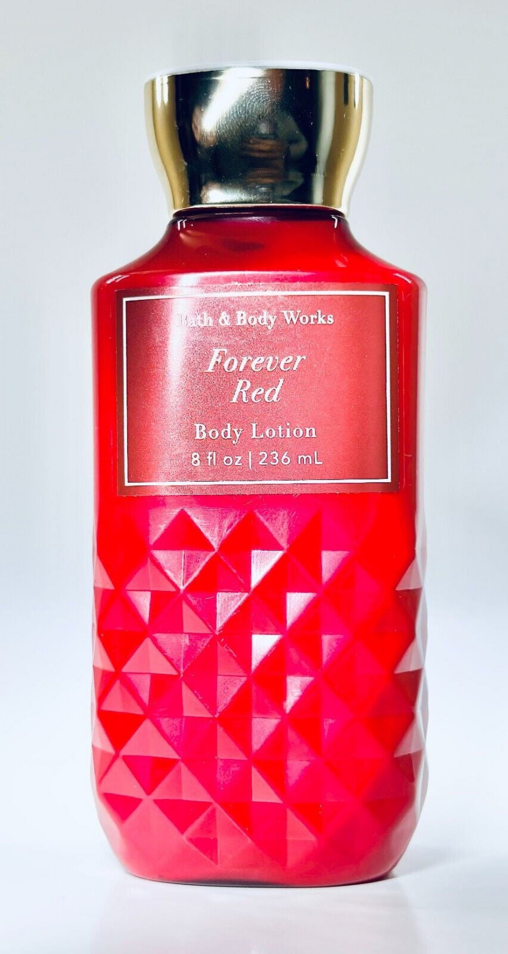 Bath & Body Works Forever Red Body Lotion, 8 oz, 24-Hour Moisture ...