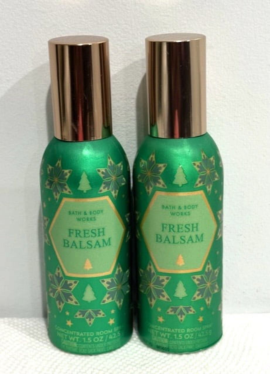 Bath & Body Works Fresh Balsam Concentrated Room Spray, 1.5 oz (Pack of ...