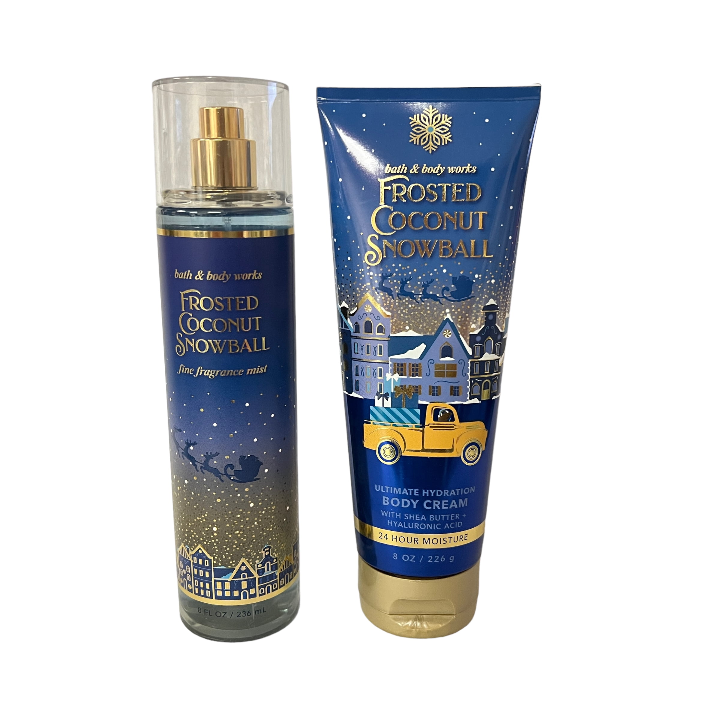 Bath & Body Works Frosted Coconut Snowball Fine Fragrance Mist & Body ...