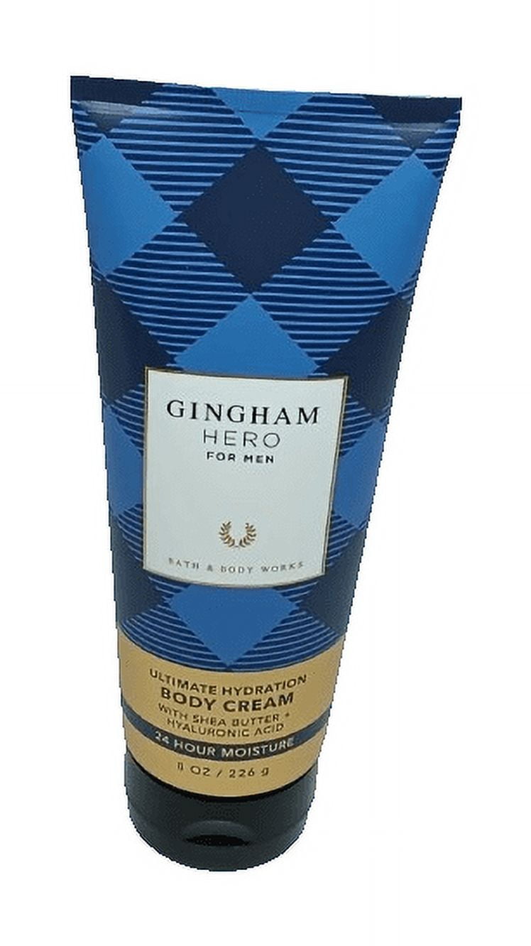 Bath & Body Works Gingham Hero Body Cream, Ultimate Hydration, Fresh ...