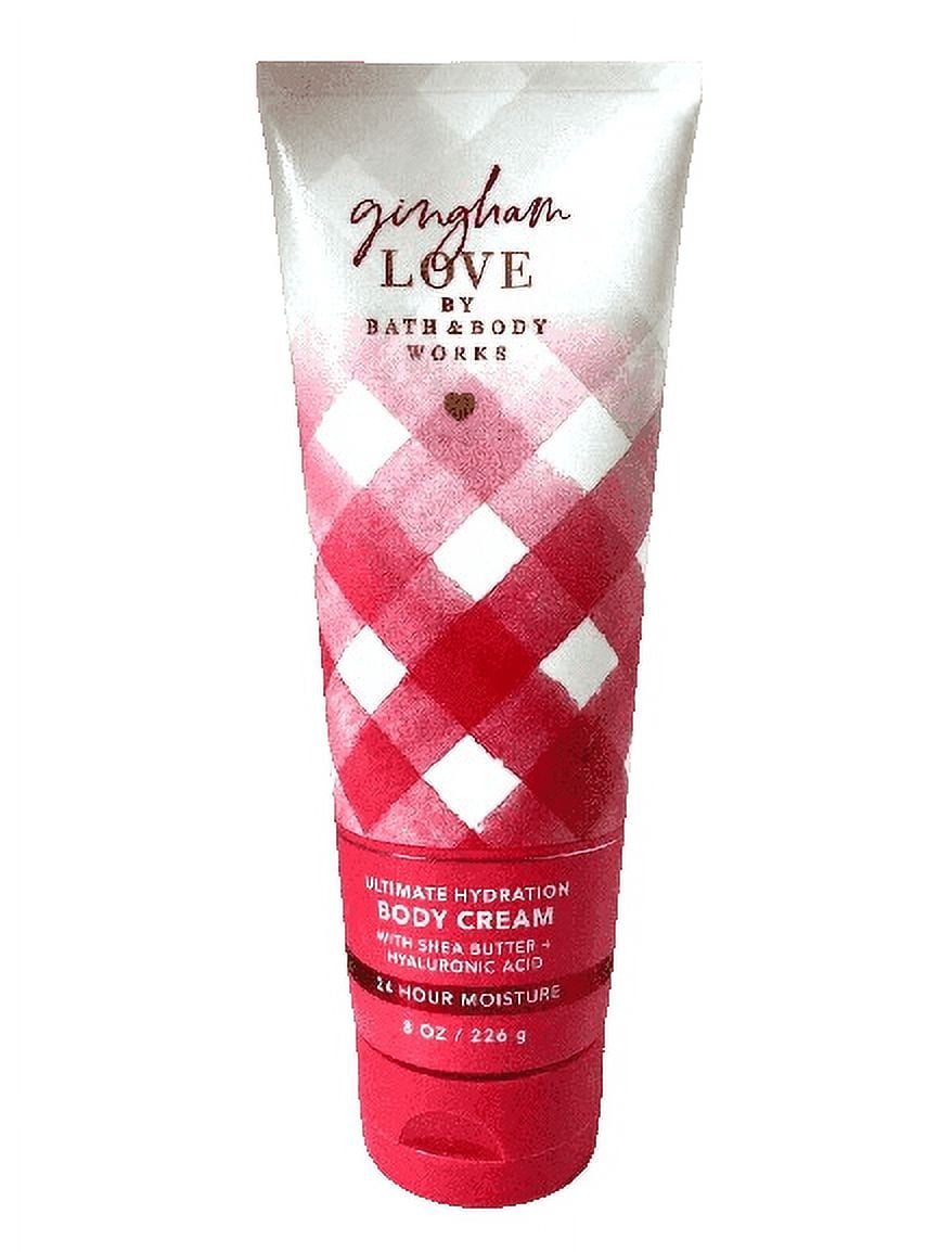 Bath & Body Works Gingham Love Body Cream, Ultimate Hydration, Floral ...