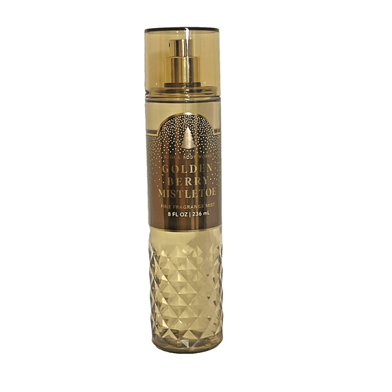 Bath & Body Works GOLDEN BERRY MISTLETOE Fine Fragrance Mist Spray ...