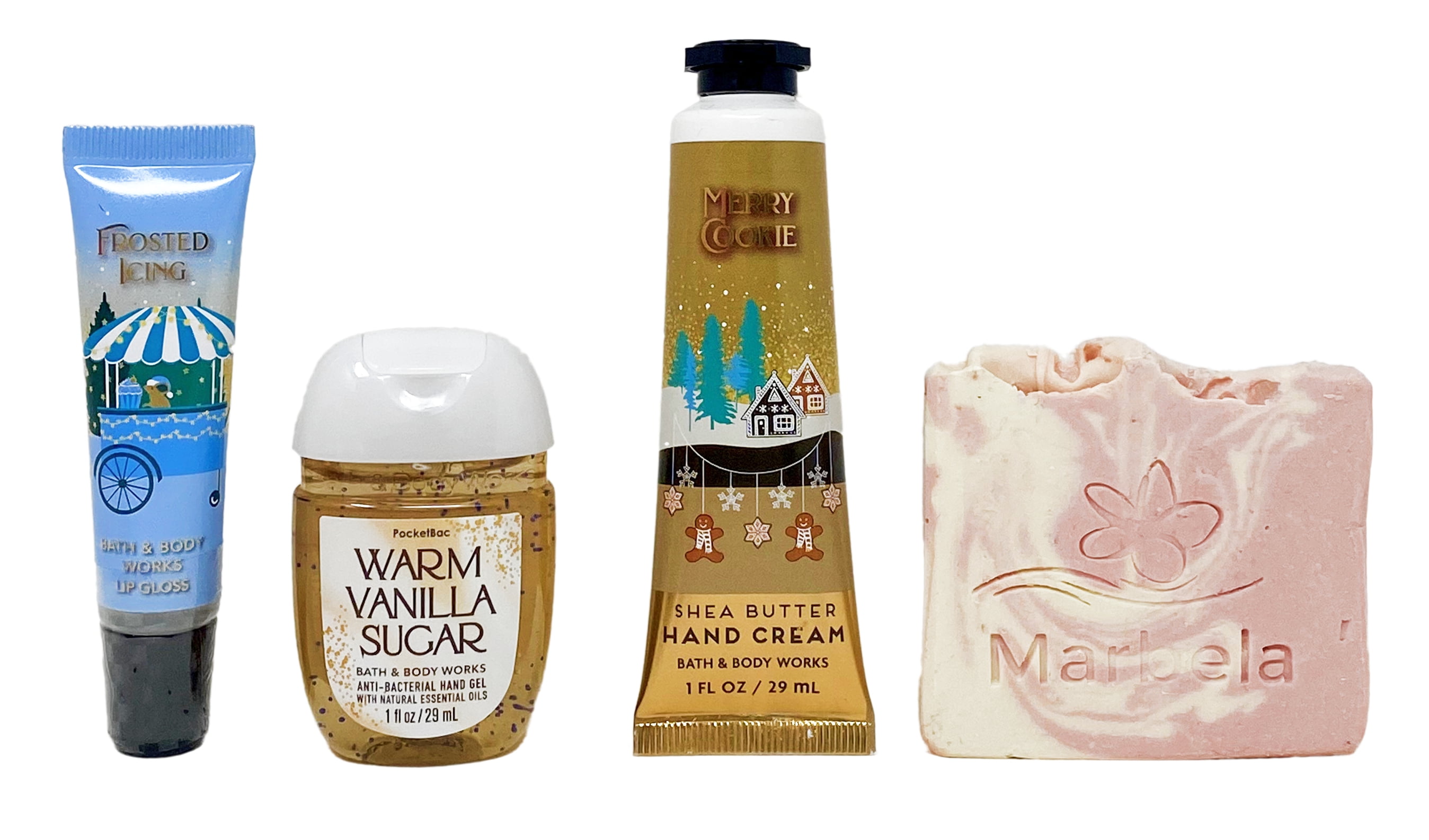 Bath & Body Works Gingerbread Frosting - Trio Gift Set Travel Size ...