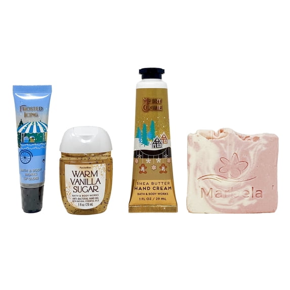Bath & Body Works Gingerbread Frosting - Trio Gift Set Travel Size ...