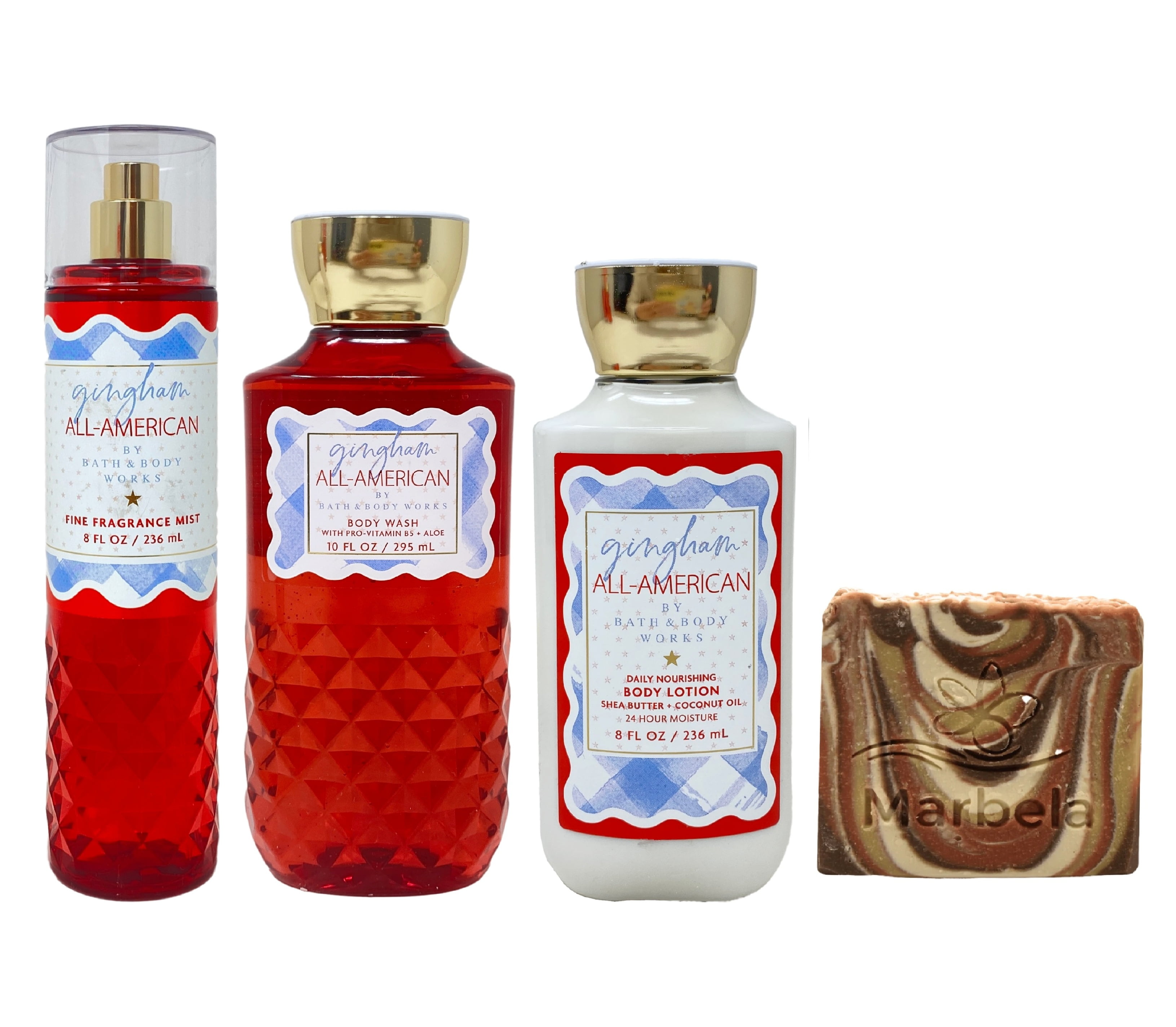 Bath & Body Works Gingham All-American Trio Gift Set - Fragrance Mist ...