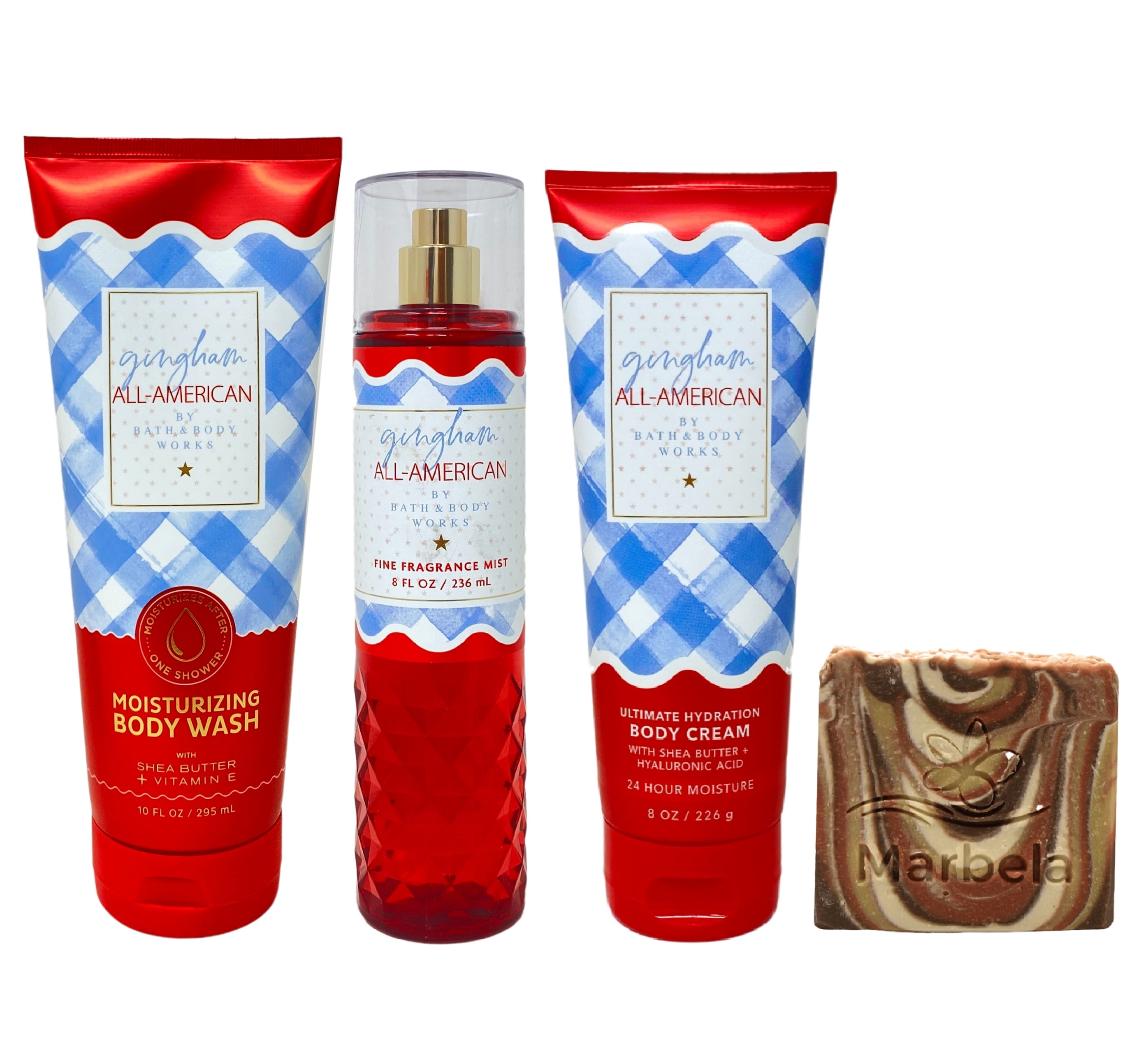 Bath & Body Works Gingham All-American Trio Gift Set - Moisturizing ...