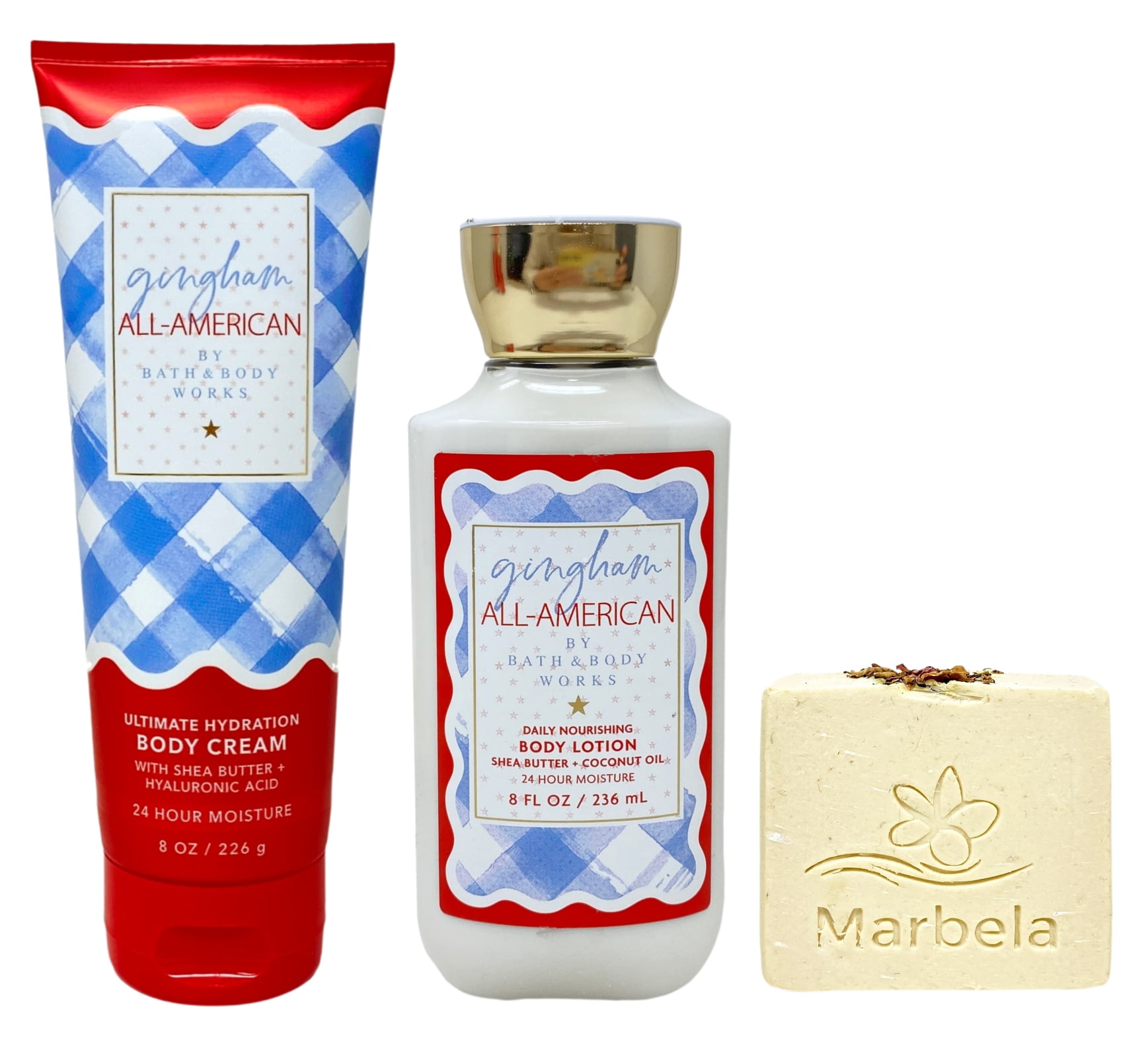Bath & Body Works Gingham All-American Ultimate Hydration Body Cream ...