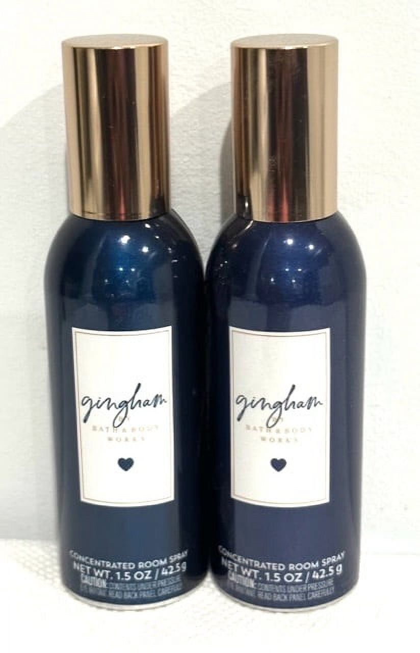 Bath & Body Works Gingham Concentrated Room Spray, 1.5 oz (Pack of 2 ...