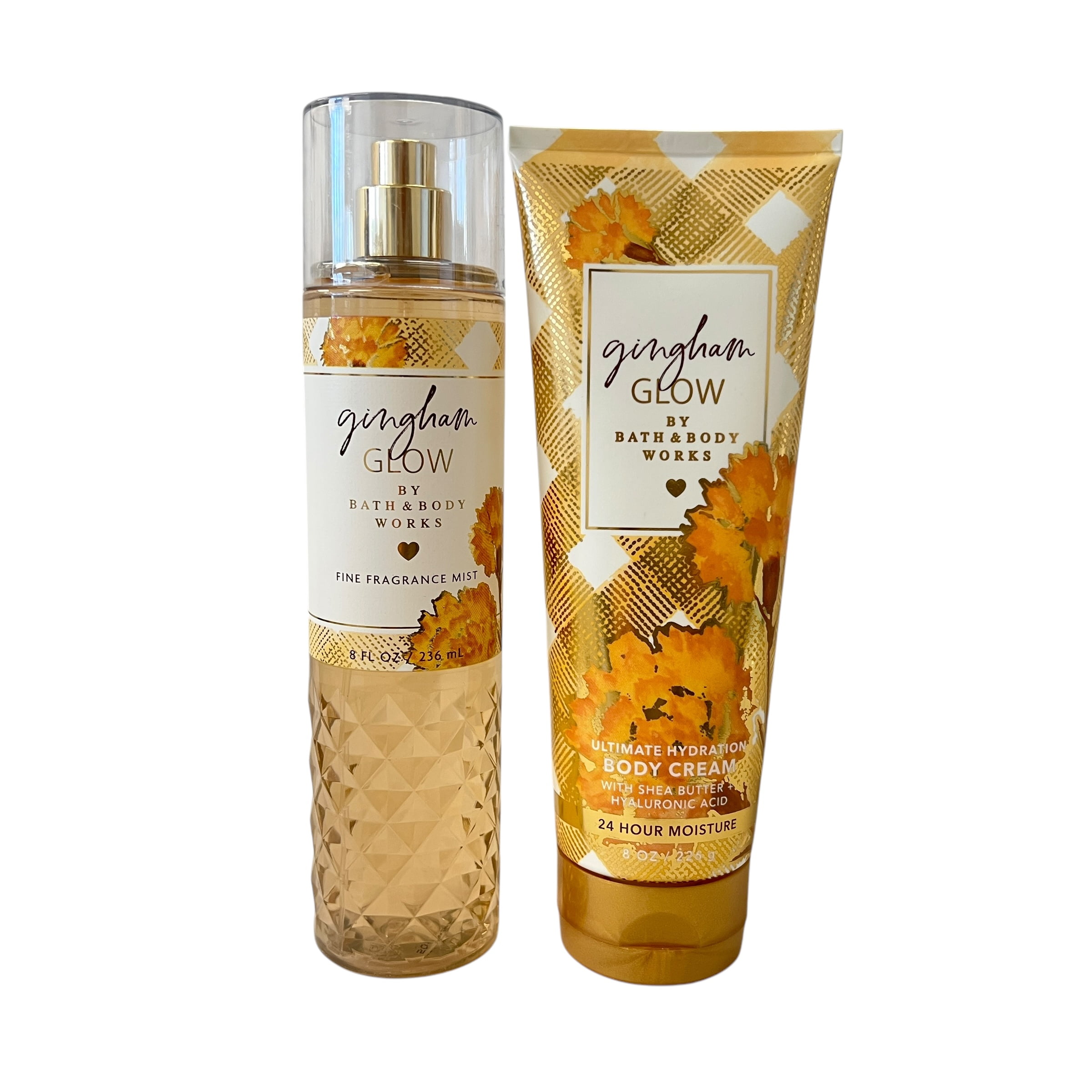 Bath & Body Works Gingham Glow Mist & Body Cream Set - Walmart.com