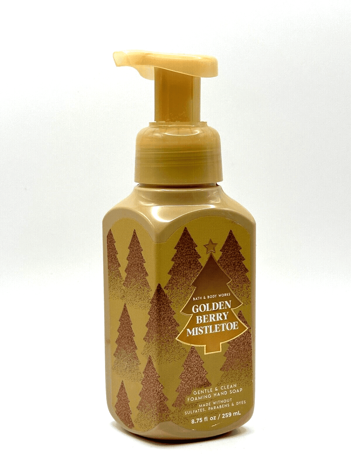 Bath & Body Works Golden Berry Mistletoe Gental Foaming Hand Soap ...