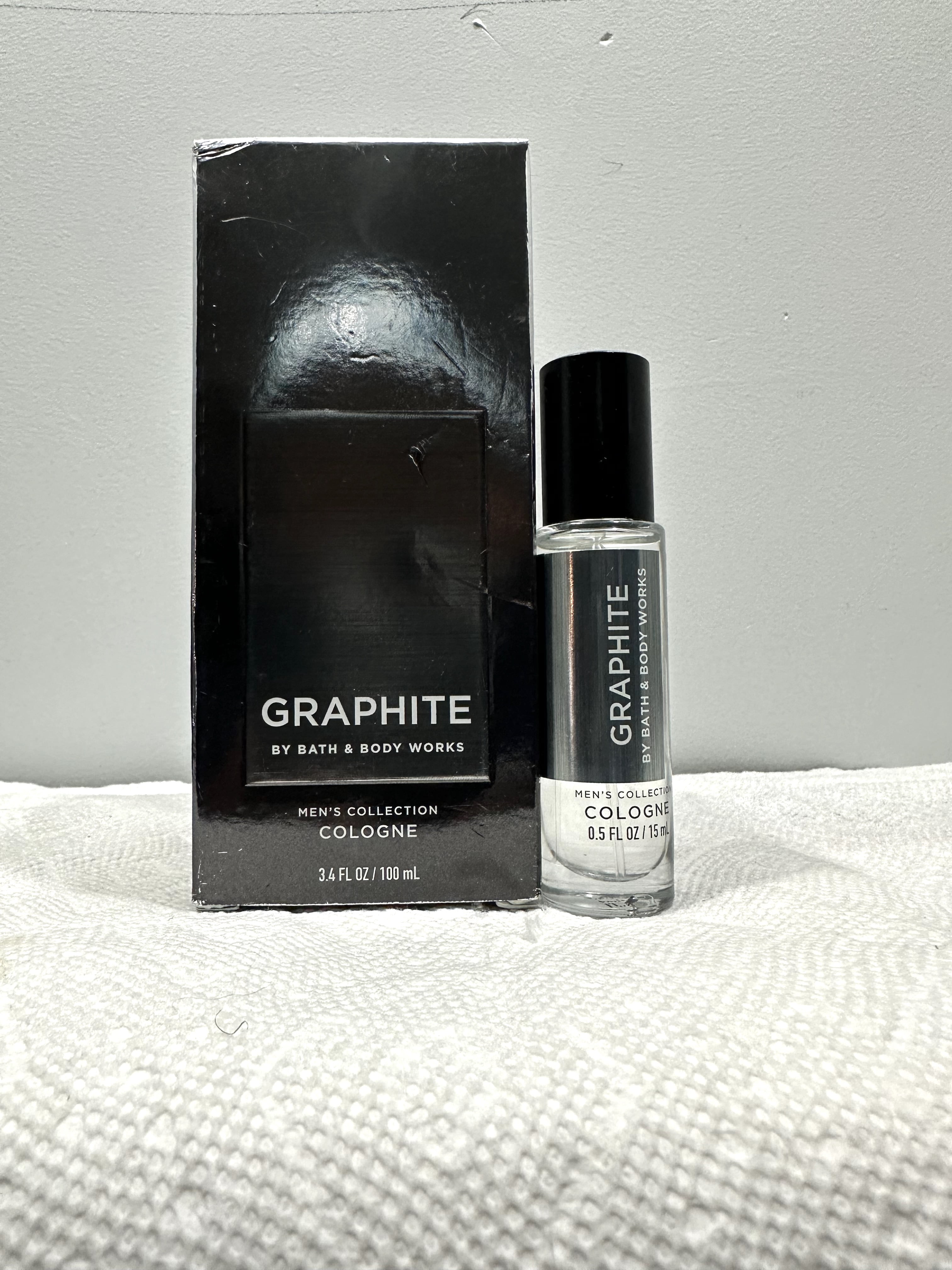 Bath & Body Works Graphite Men's Collection 2 Piece Gift Set (Cologne 3 ...